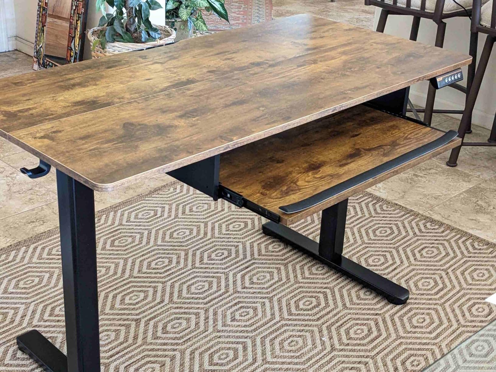 $30/mo - Finance Claiks Standing Desk with Keyboard Tray, Standing Desk ...