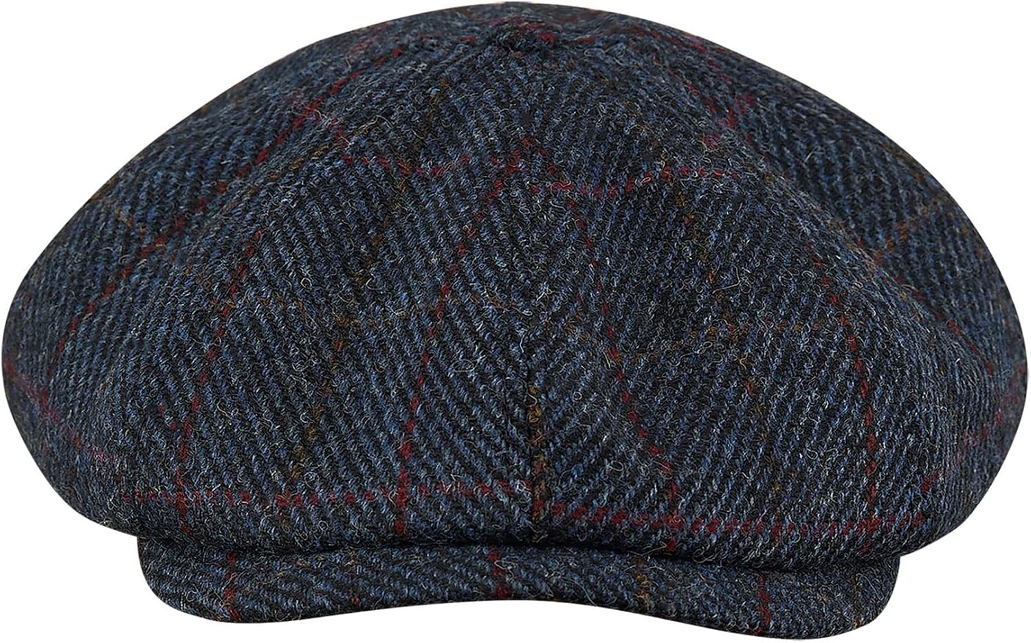 Sterkowski Shelby Newsboy Harris Tweed Cap Size Baker Boy Hat Harris ...