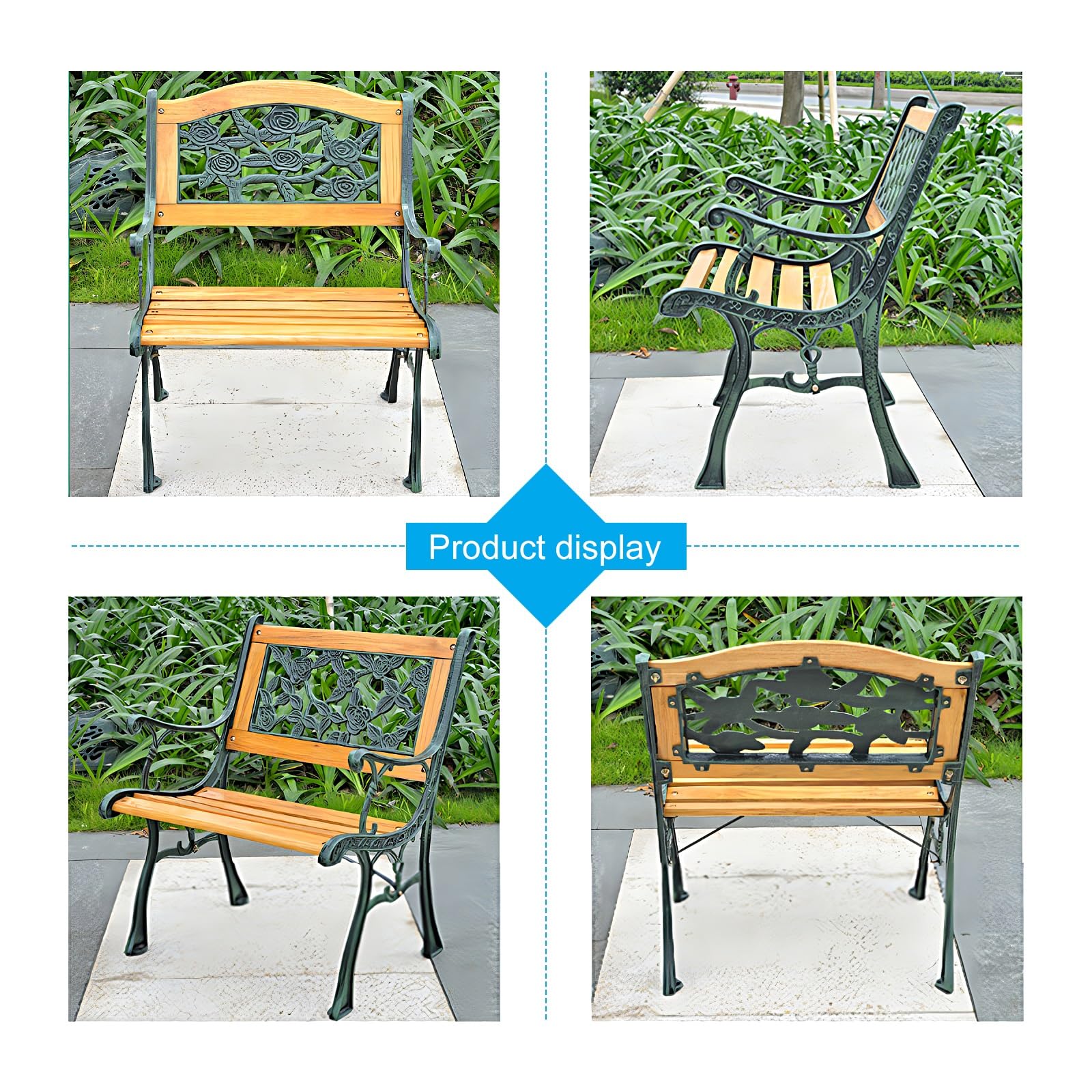 Single Person Park Bench