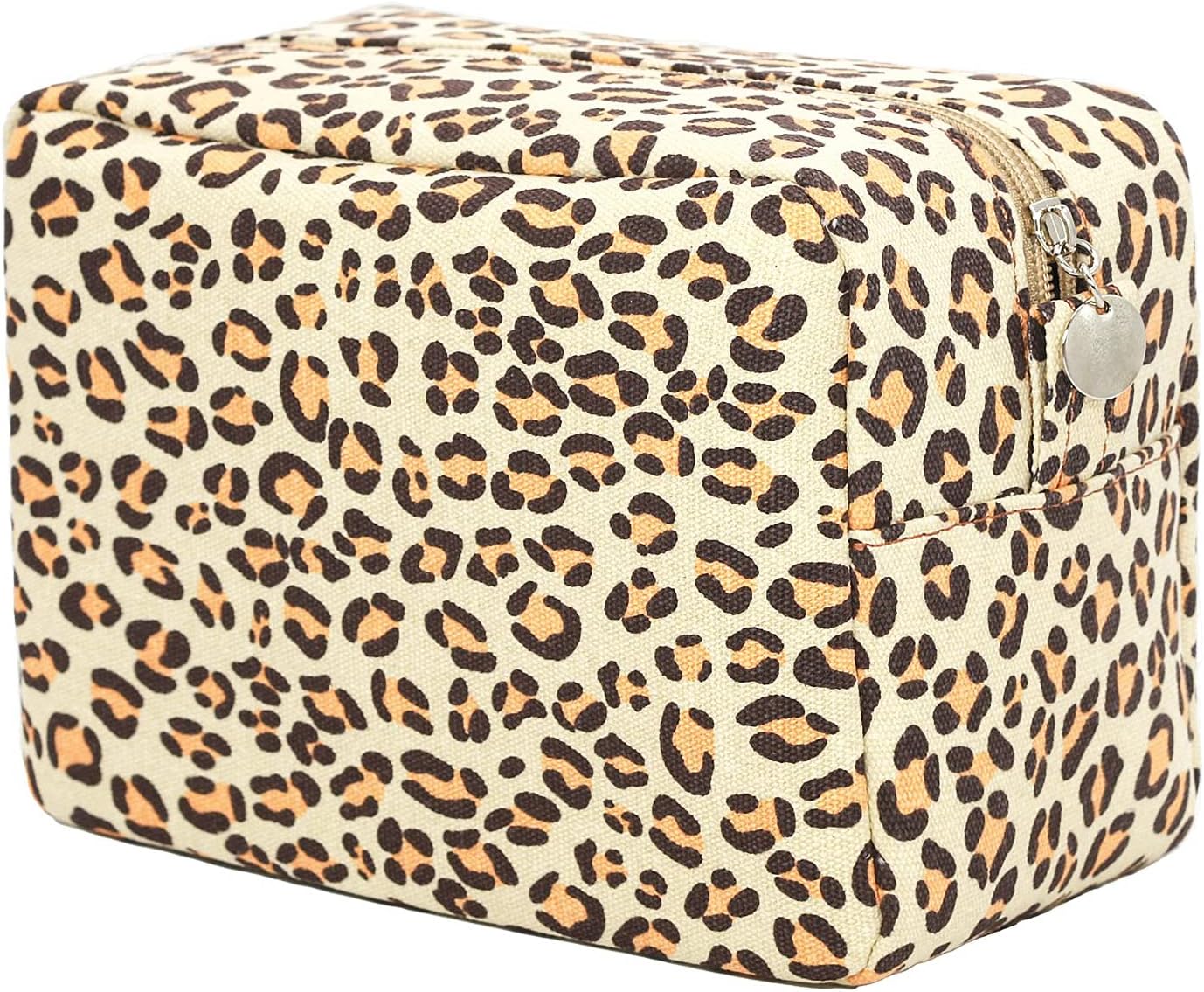 Amazon.com: JIU HONG CHAO Leopard Cosmetic Bags Big Cheetah Print ...