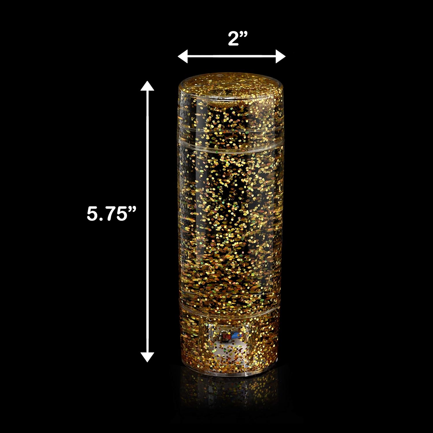 Amazon.com: Playlearn Sensory Glitter Calm Down Jar with LED Lights ...