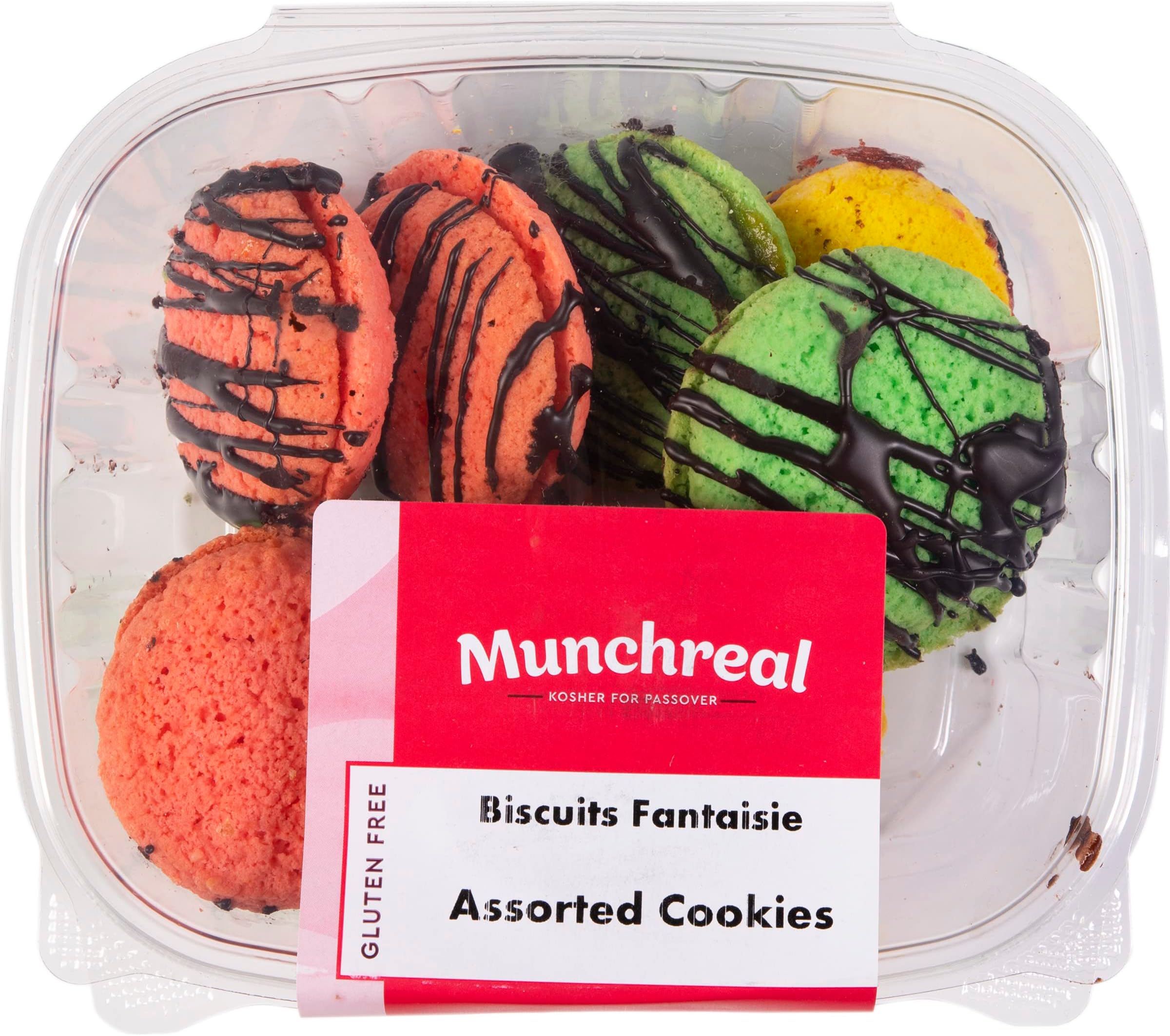 Amazon.com: Gluten Free Three Color Assorted Cookies, 10oz | Homestyle ...