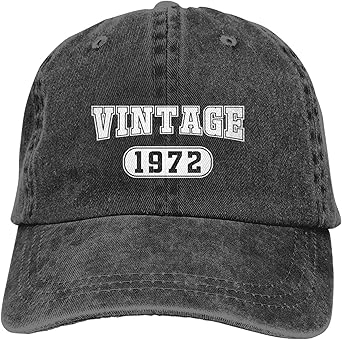 Chapeaux de baseball vintage 1974 pour hommes et femmes, chapeau de ...