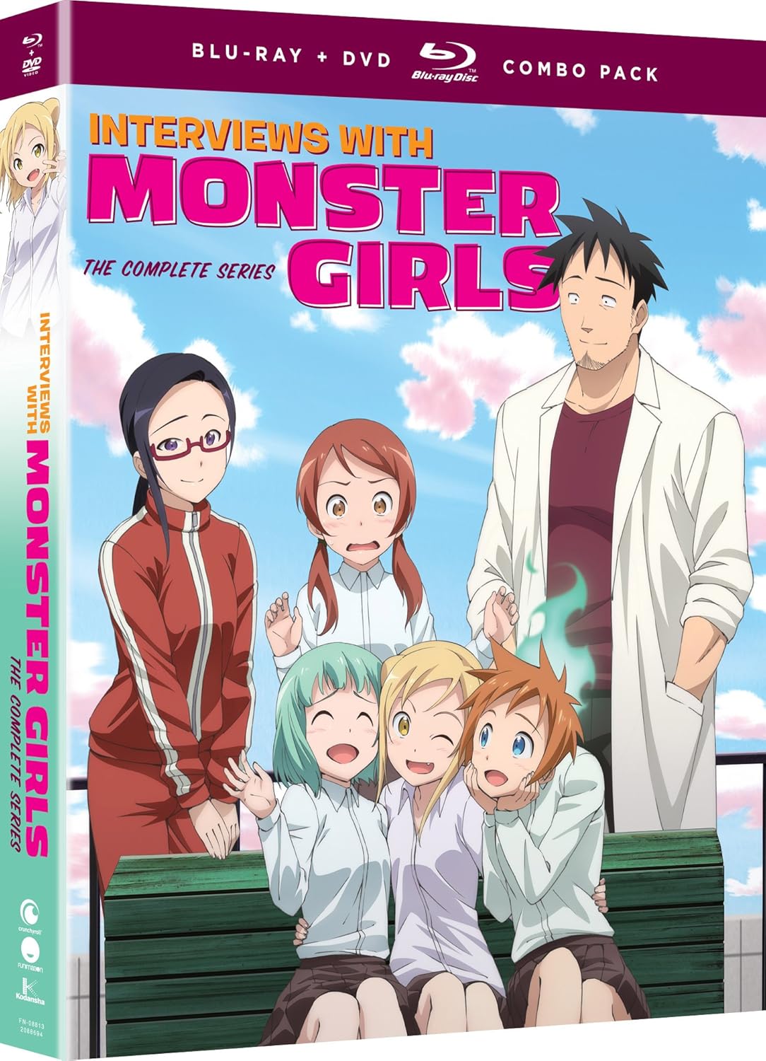 Interview With Monster Girls: The Complete Series (4 Blu-Ray) [Edizione ...