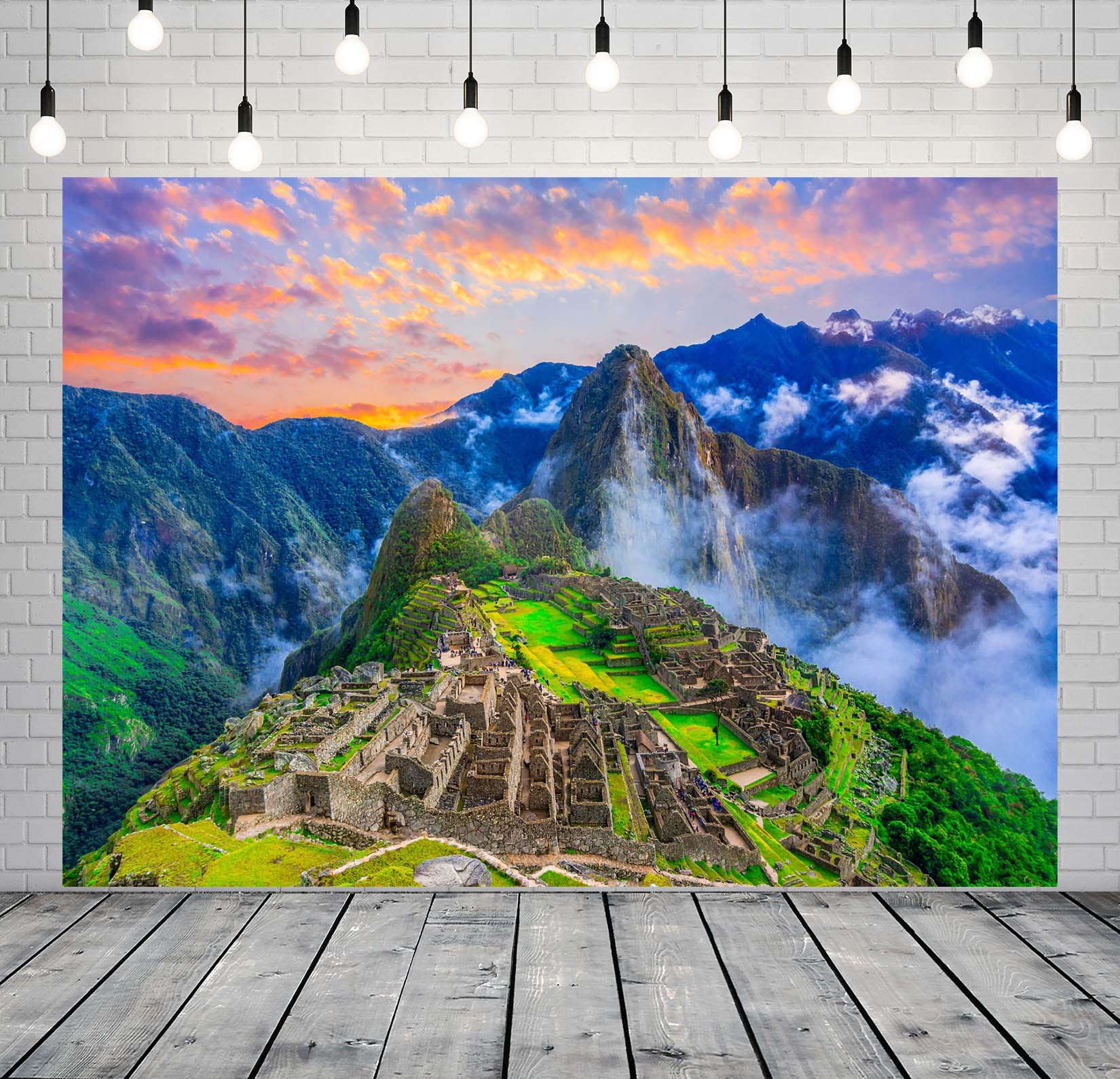 Snapklik.com : 7x5ft Fabric Machu Picchu Backdrop For Photography ...