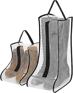 Amazon.com | 2 Set Boot Storage Bag,Portable Boot Bag Dust Proof Travel ...