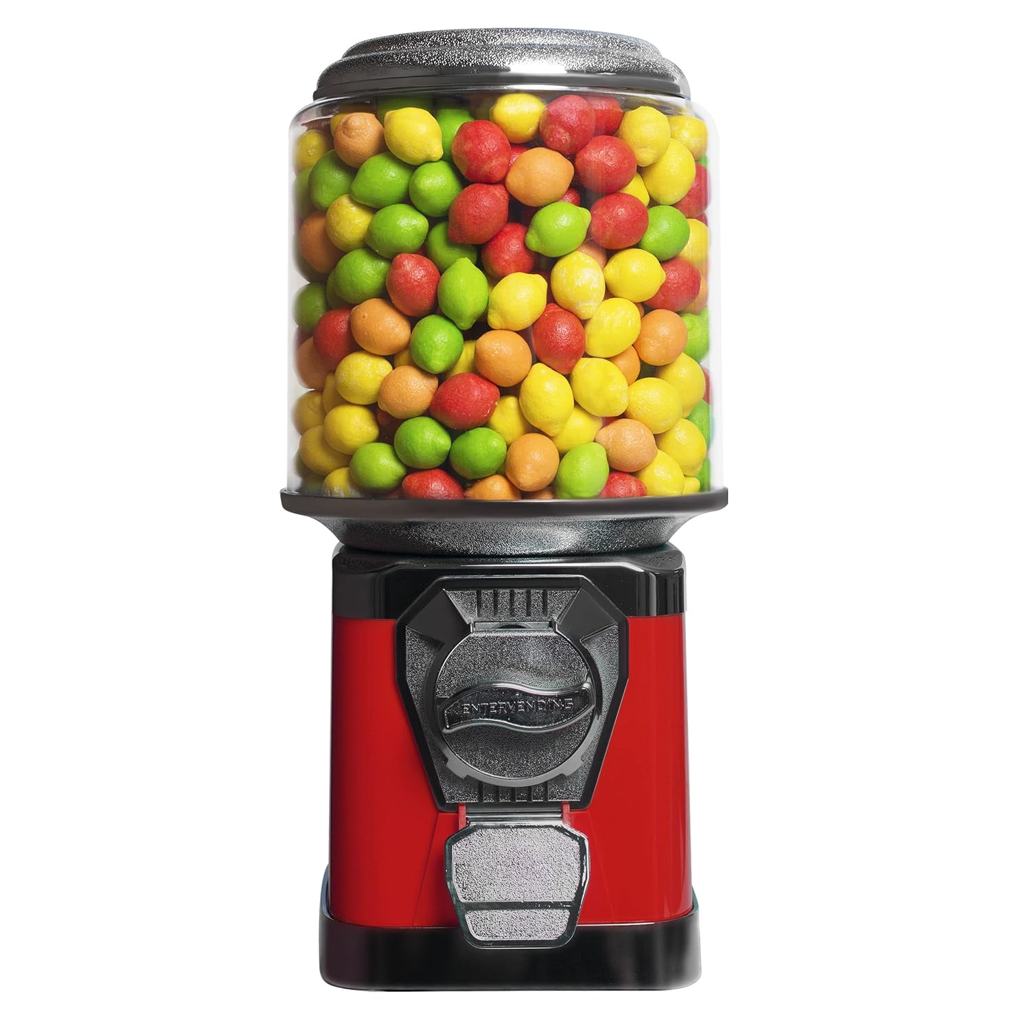 Gumball Machine for Kids - Red Vending Machine with Cylinder Globe ...