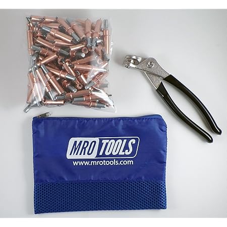 MECHANICS AIRCRAFT AVIATION TOOLS 10 SKIN PINS 3/16 SHEETMETAL ...