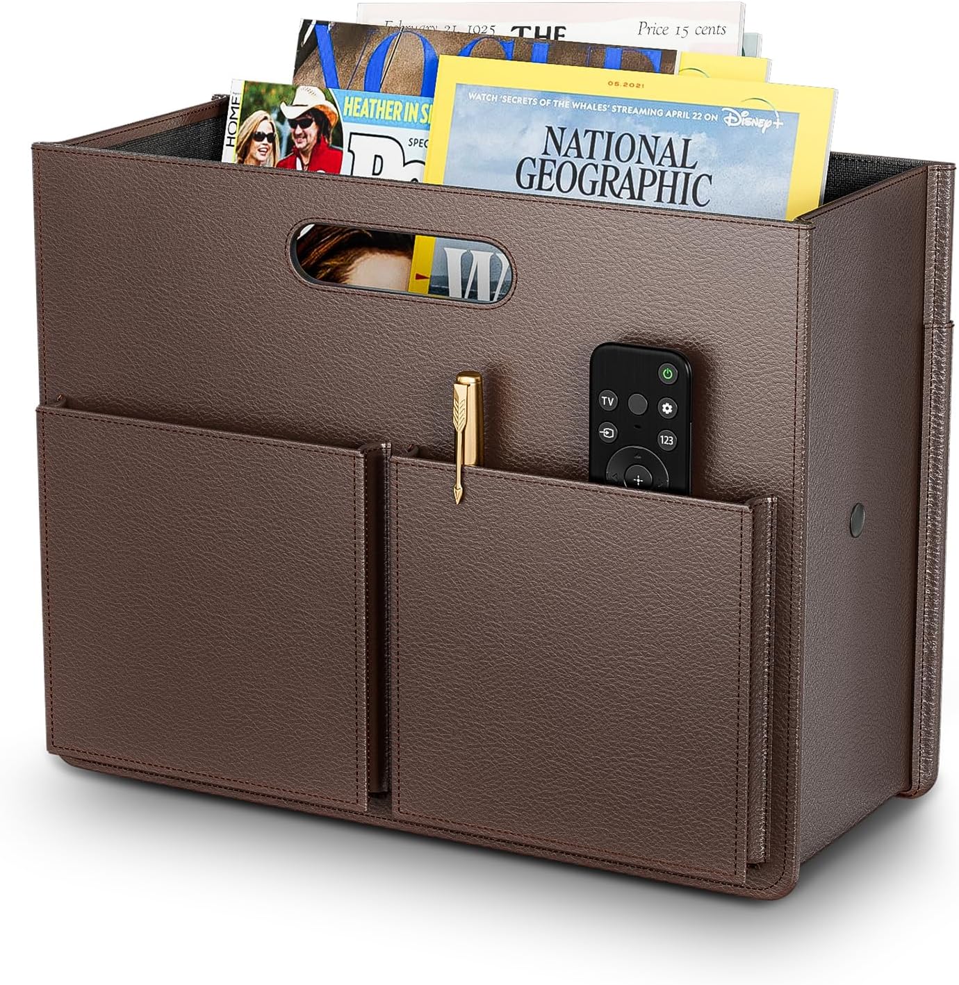 Amazon.com: Magazine Holder, Magazine Rack Floor Sturdy Foldable ...