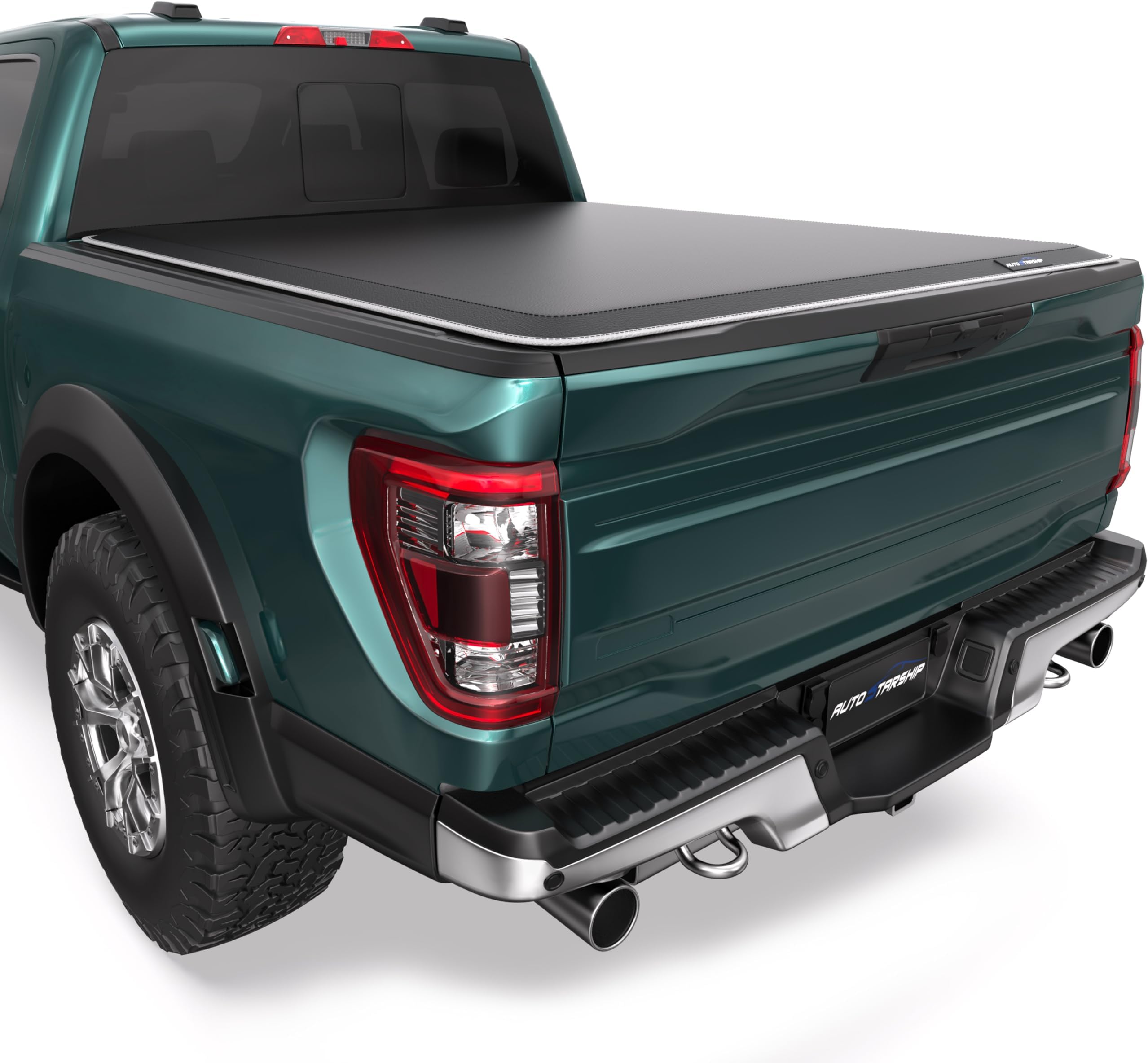 Amazon.com: AUTOSTARSHIP Soft Roll Up Truck Bed Tonneau Cover ...