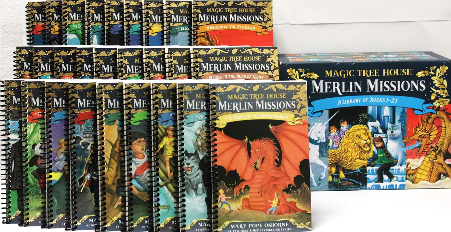 Magic Tree House Merlin Missions Books 1-25 Boxed Set: Mary Pope ...