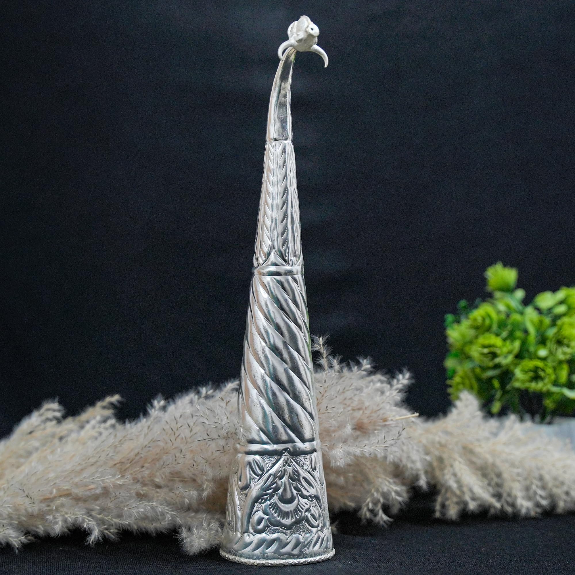 Buy Genericc Shiv Shiva JYOTISH SHRINGI Pure Brass Gaumukhi Shringi for ...