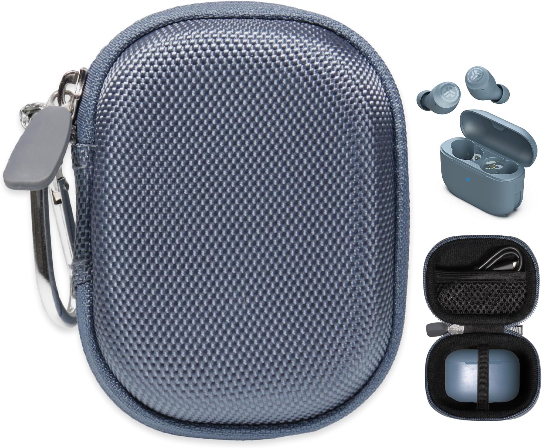 Amazon.com: HMPAIMON Earbuds Case for JLab Go Air Pop, Air, Air Tones ...