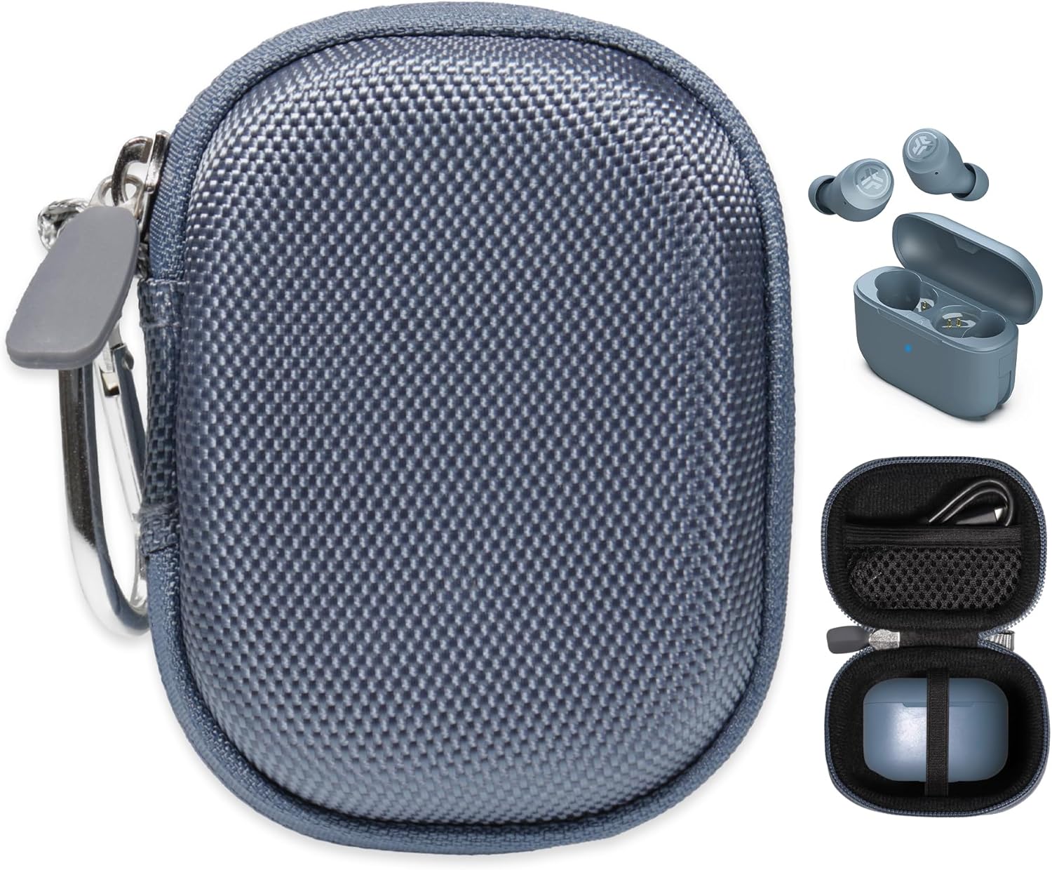 Amazon.com: HMPAIMON Earbuds Case for JLab Go Air Pop, Air, Air Tones ...