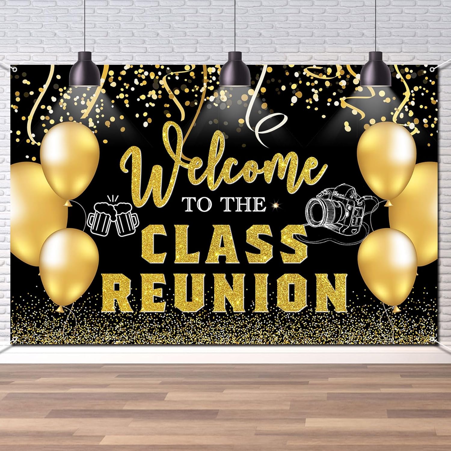 Amazon.com : Dill-Dall Welcome to Class Reunion Backdrop Wall Banner ...