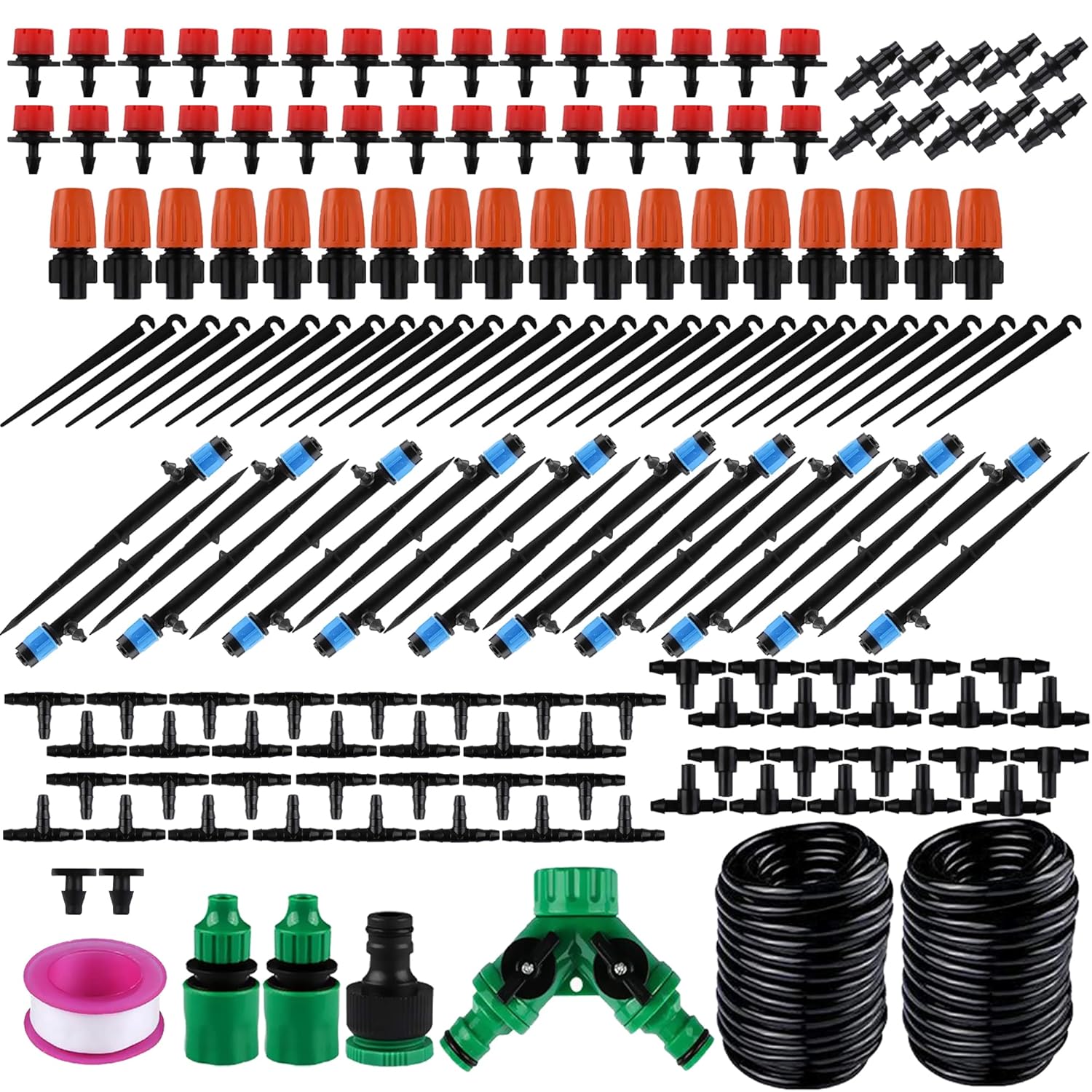 Amazon.com: Drip Irrigation Kit, Garden Irrigation System Plant ...