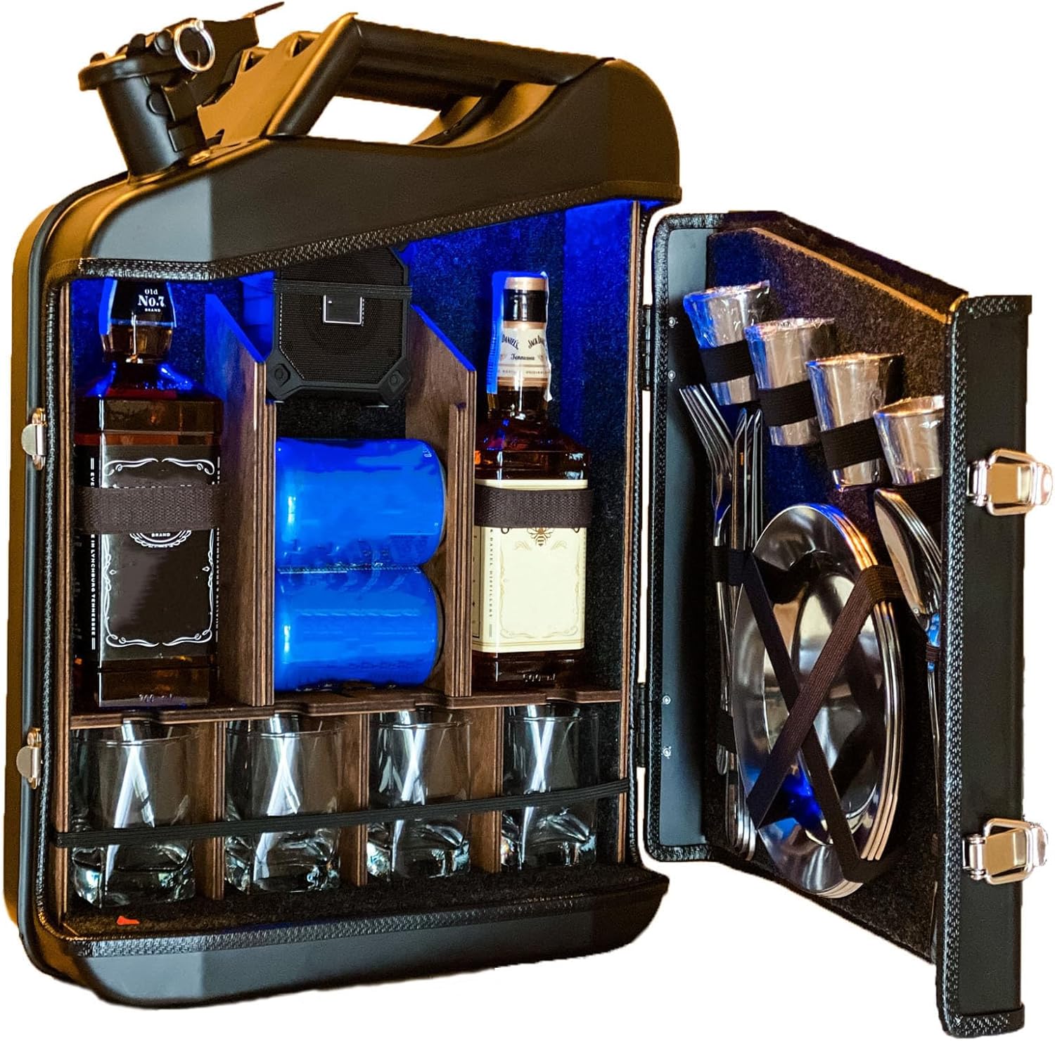 FUNRIN Whiskey Bar Cabinet,Jerry Can Whiskey Bar,Christmas Jerry Can ...