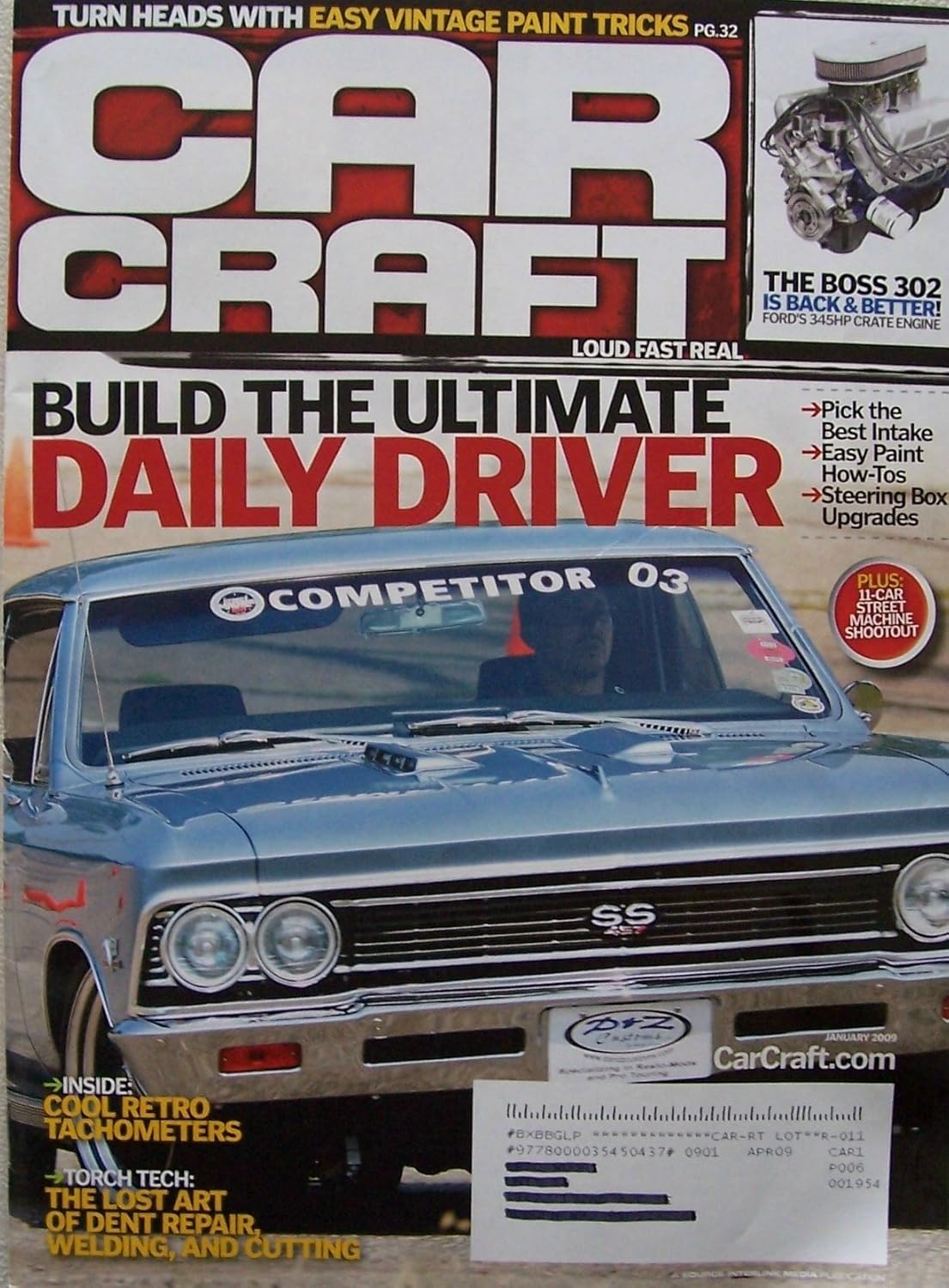 Car Craft, January 2009 [ single issue magazine ] (build the ultimate ...