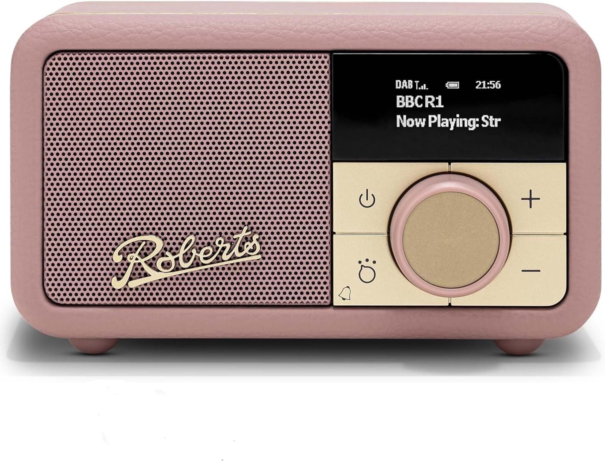 PETITE2 FM/DAB/DAB+ Portable Radio, Bluetooth, Alarm, Dusty Pink ...