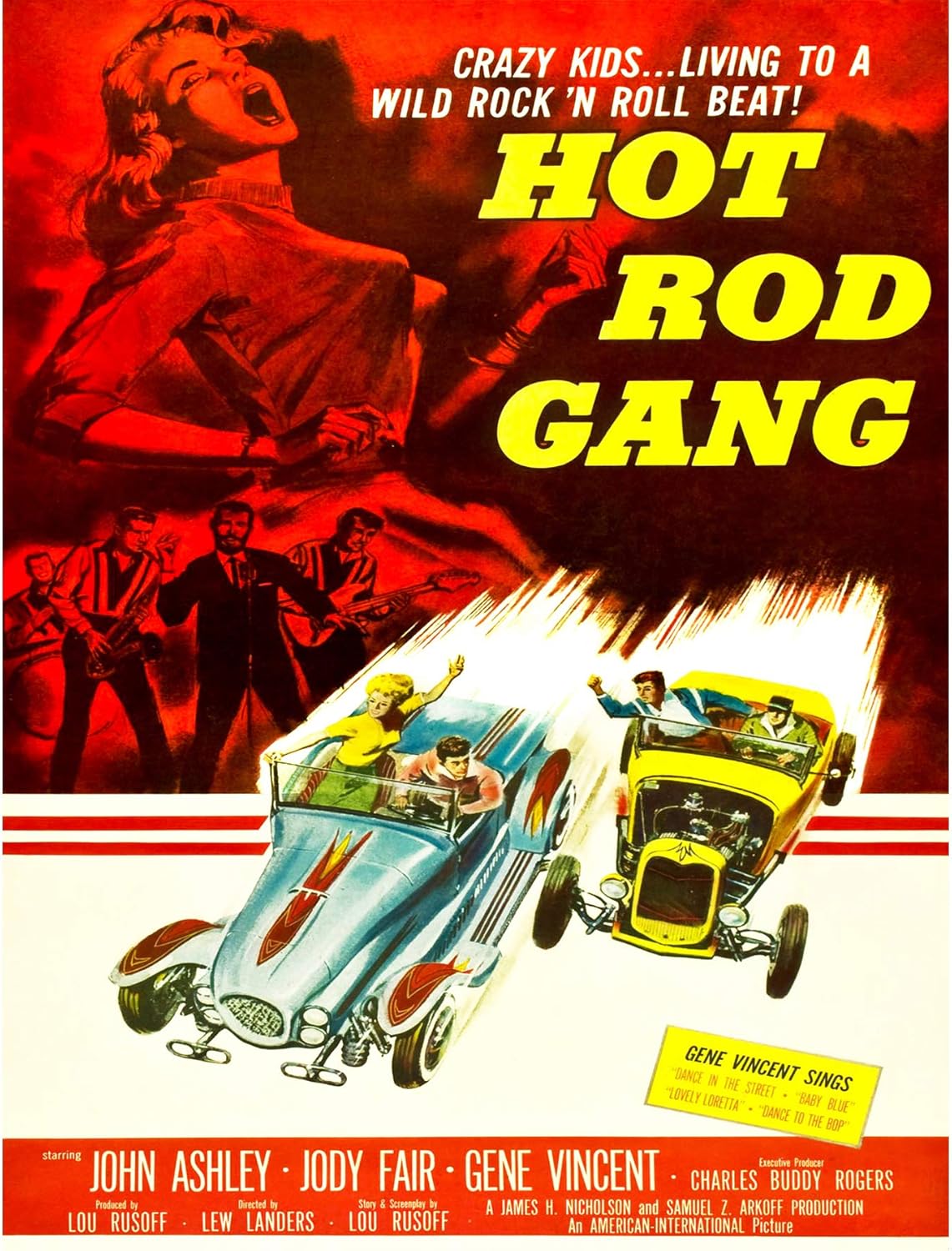 Amazon.com: Wee Blue Coo Prints Movie Film HOT Rod Gang Pulp Fiction ...