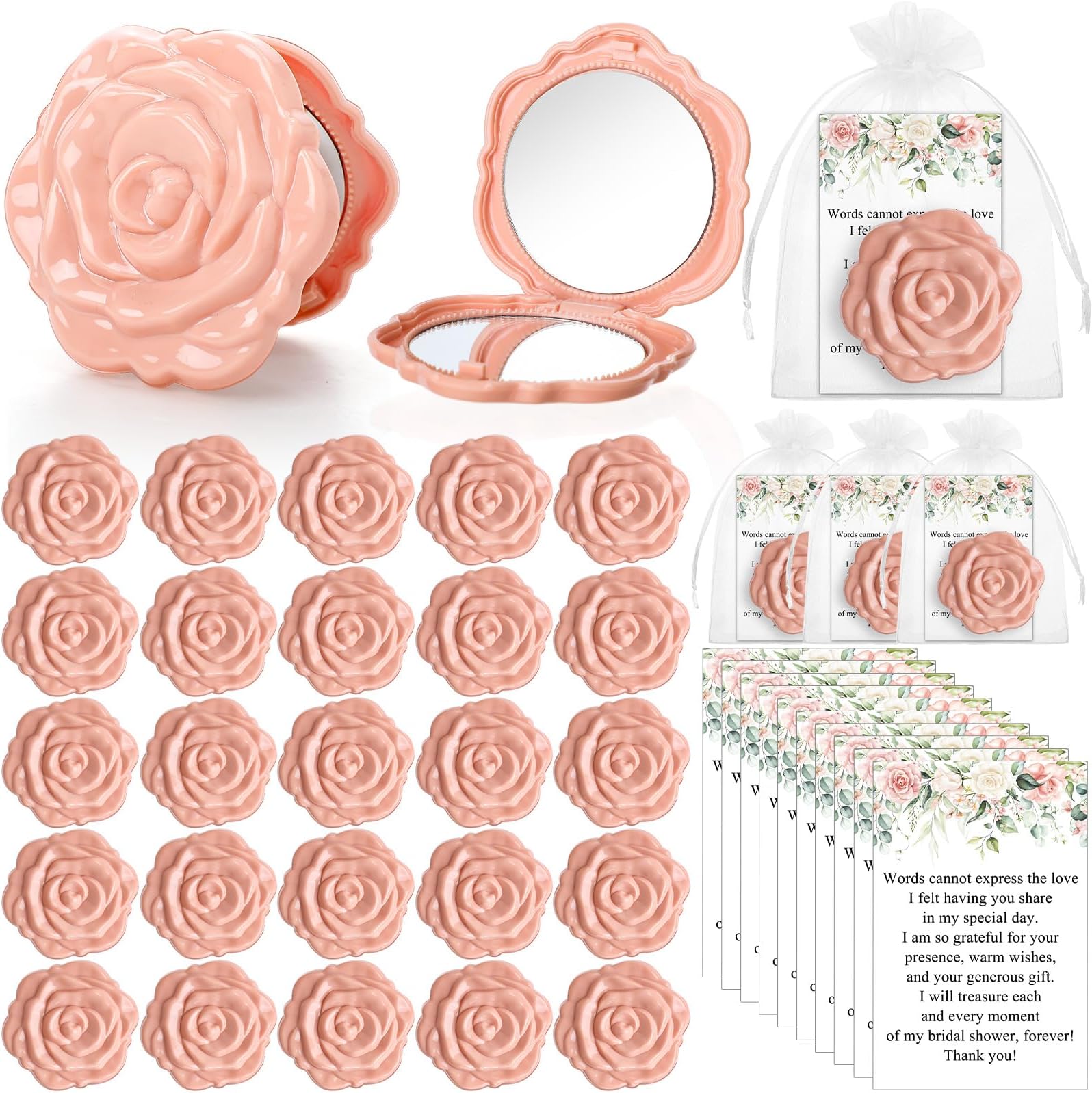 Amazon.com: FoldTier 50 Sets Bridal Shower Party Favors for Guests ...
