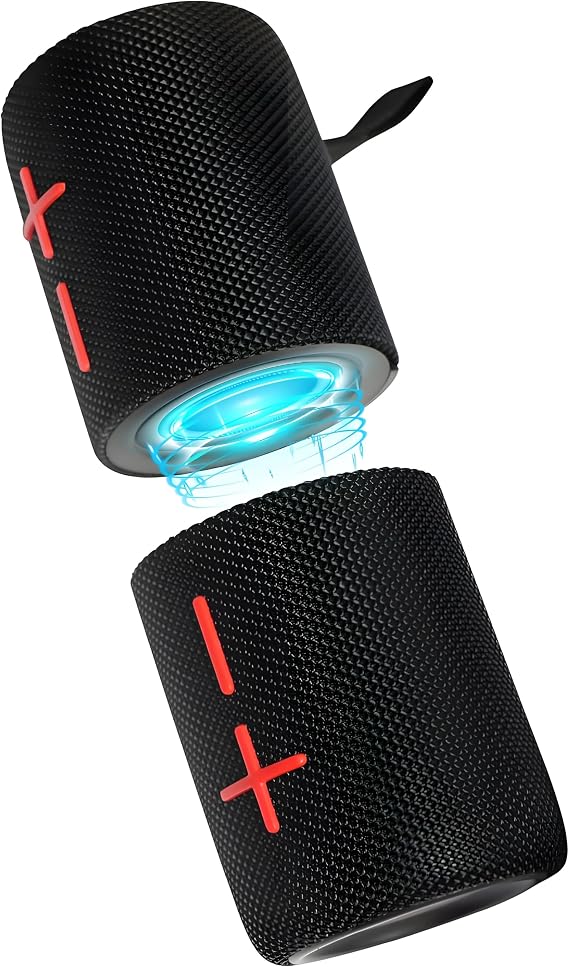 Amazon.com: 2 in 1 Magnetic Dual Splittable Bluetooth Speaker, IPX6 ...