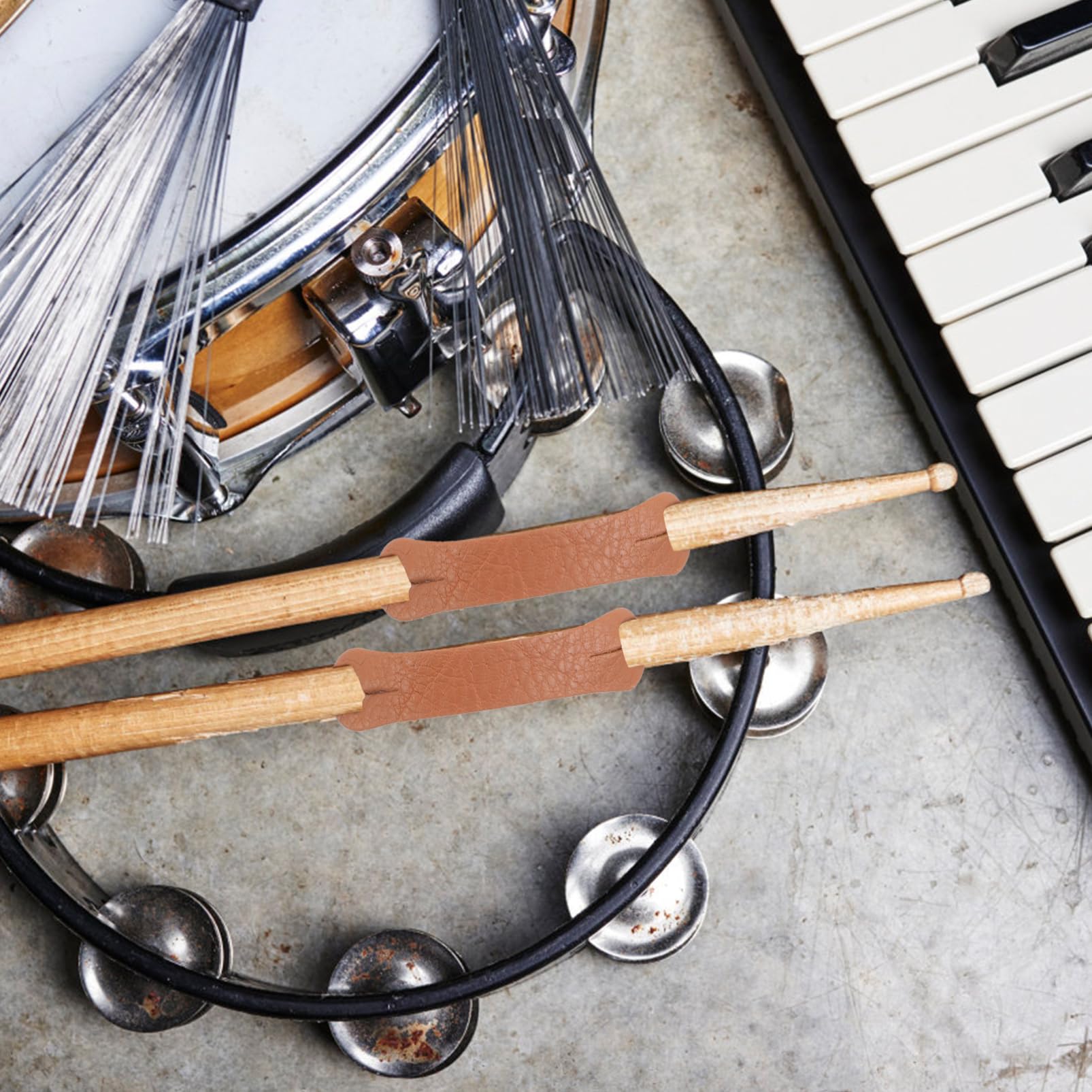 Snapklik.com : 4pcs Drum Stick Control Clips Anti-Slip Drummers Clips ...