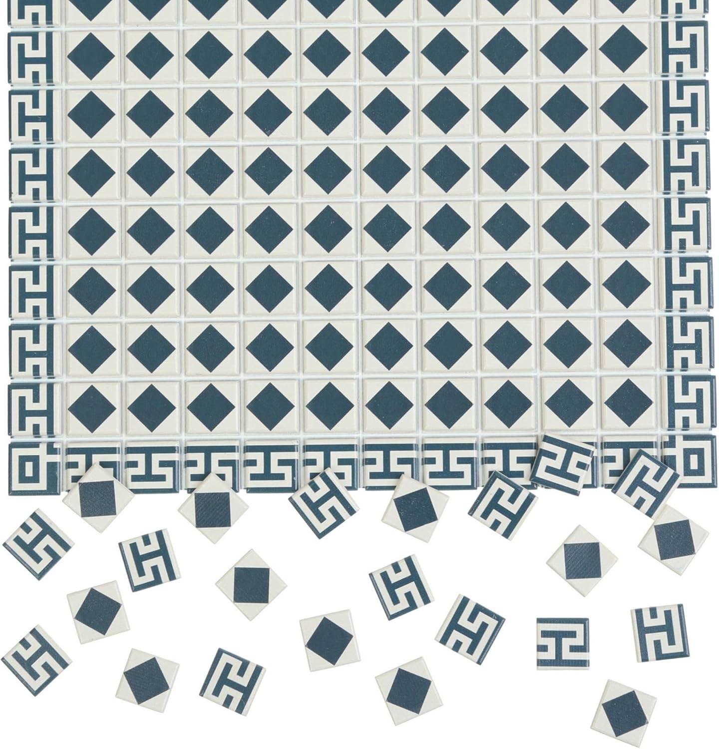 Amazon.com: 200 pcs, Dollhouse Flooring, 1:12 Scale Doll House Tiles ...