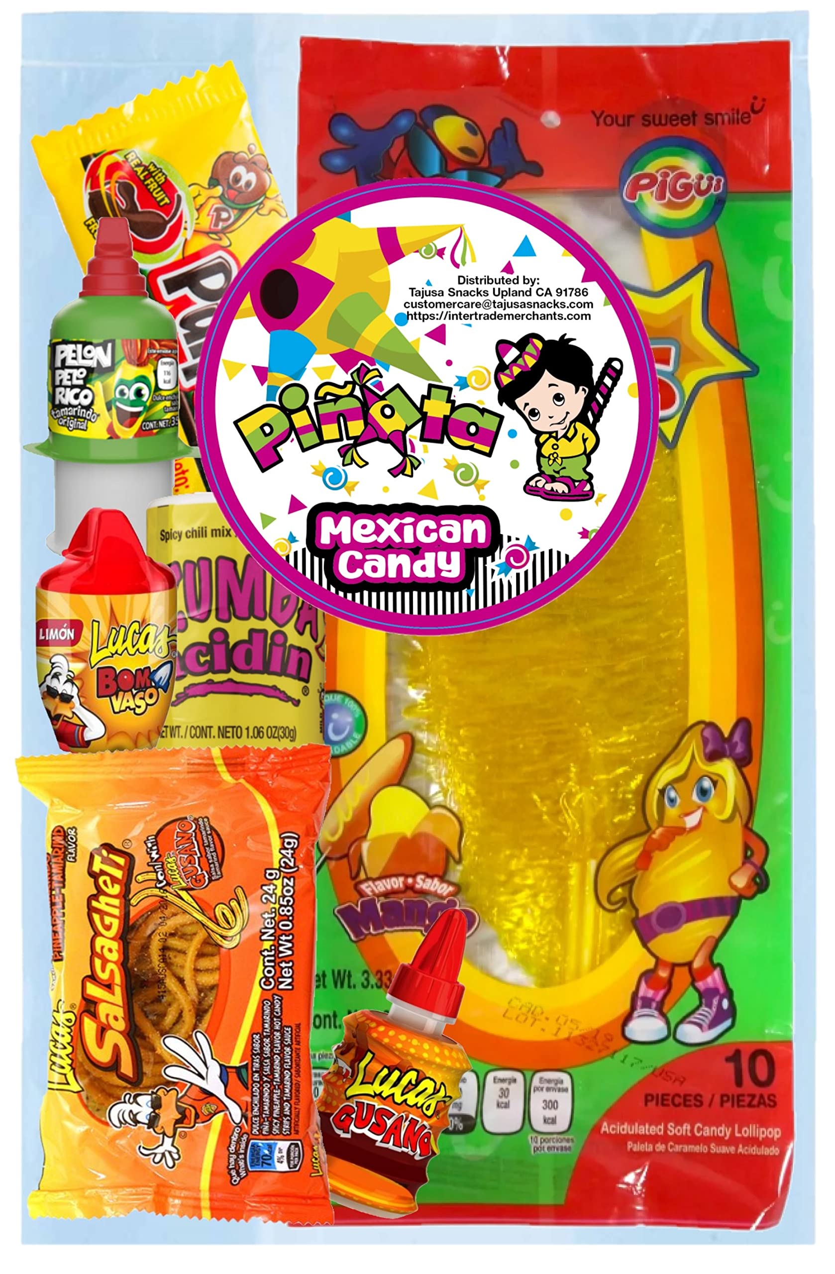 Amazon.com : Pinata Mexican Candy Box (Tik Tok Slap Pack Tamarindo (9.9 ...