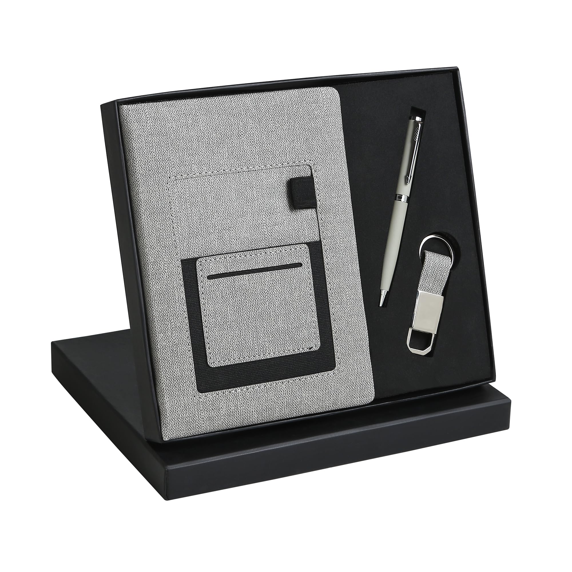 Tempt Personalized Diary with Pen and Metal Keychain Gift Set with Name ...