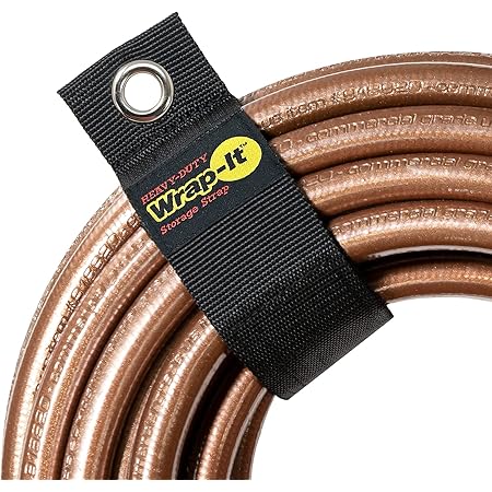 Amazon.com: Heavy-Duty Wrap-It Storage Straps, 28-inch (2 Pack) - Hook ...
