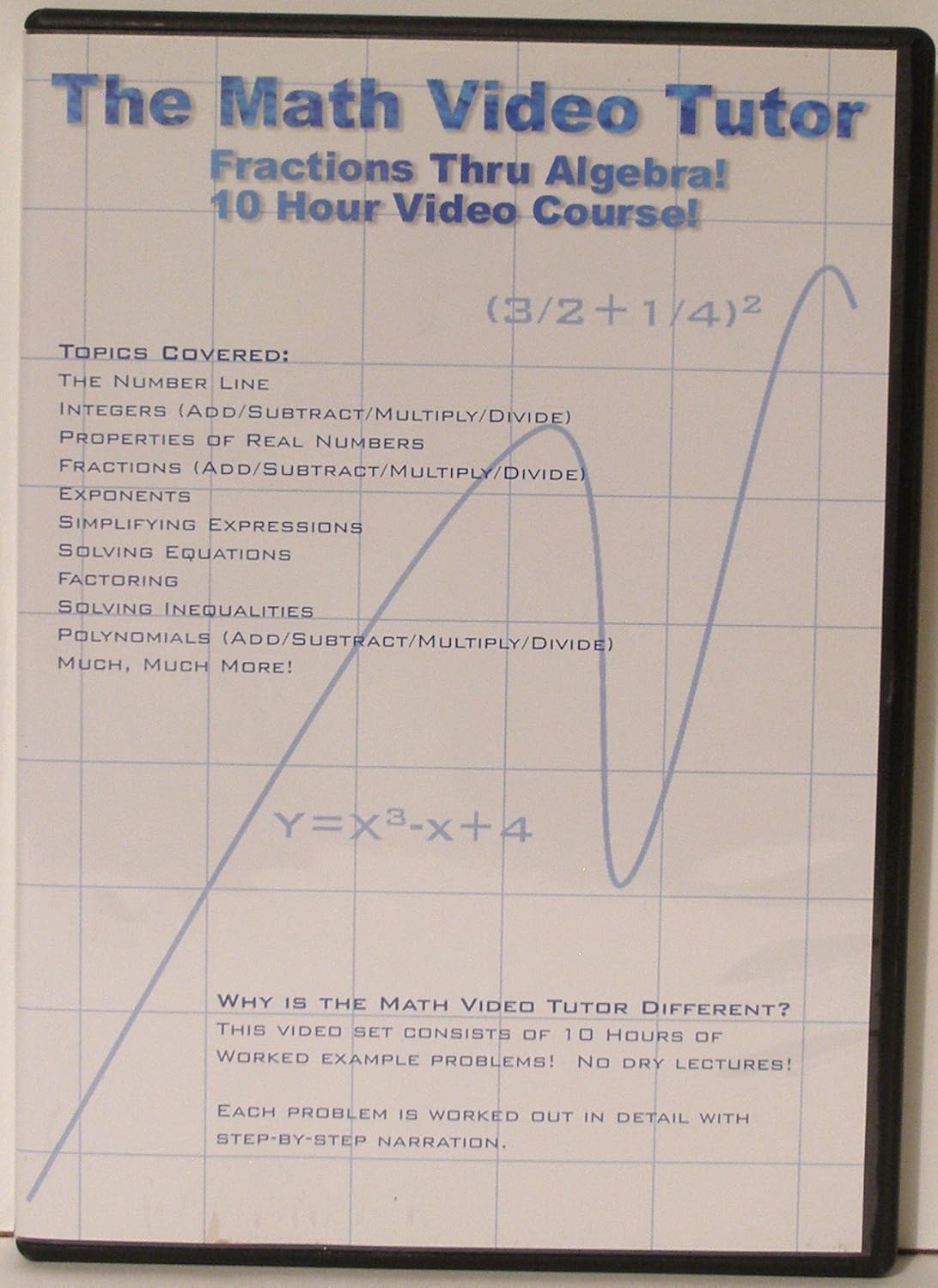 Amazon.com: Math Video Tutor: Fractions Thru Algebra [DVD] : Jason ...