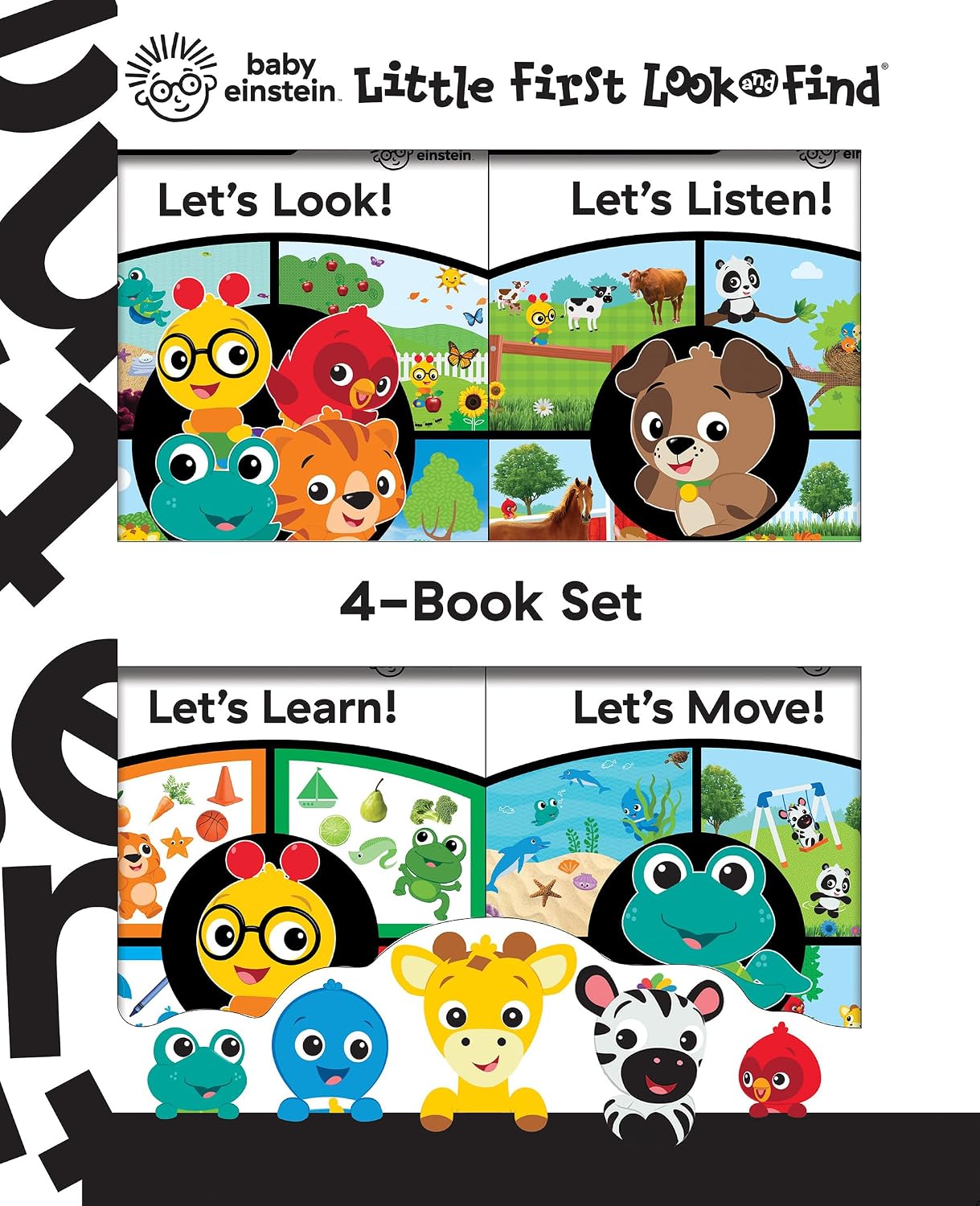 Amazon.com: Baby Einstein - Little First Look and Find Activity Books ...