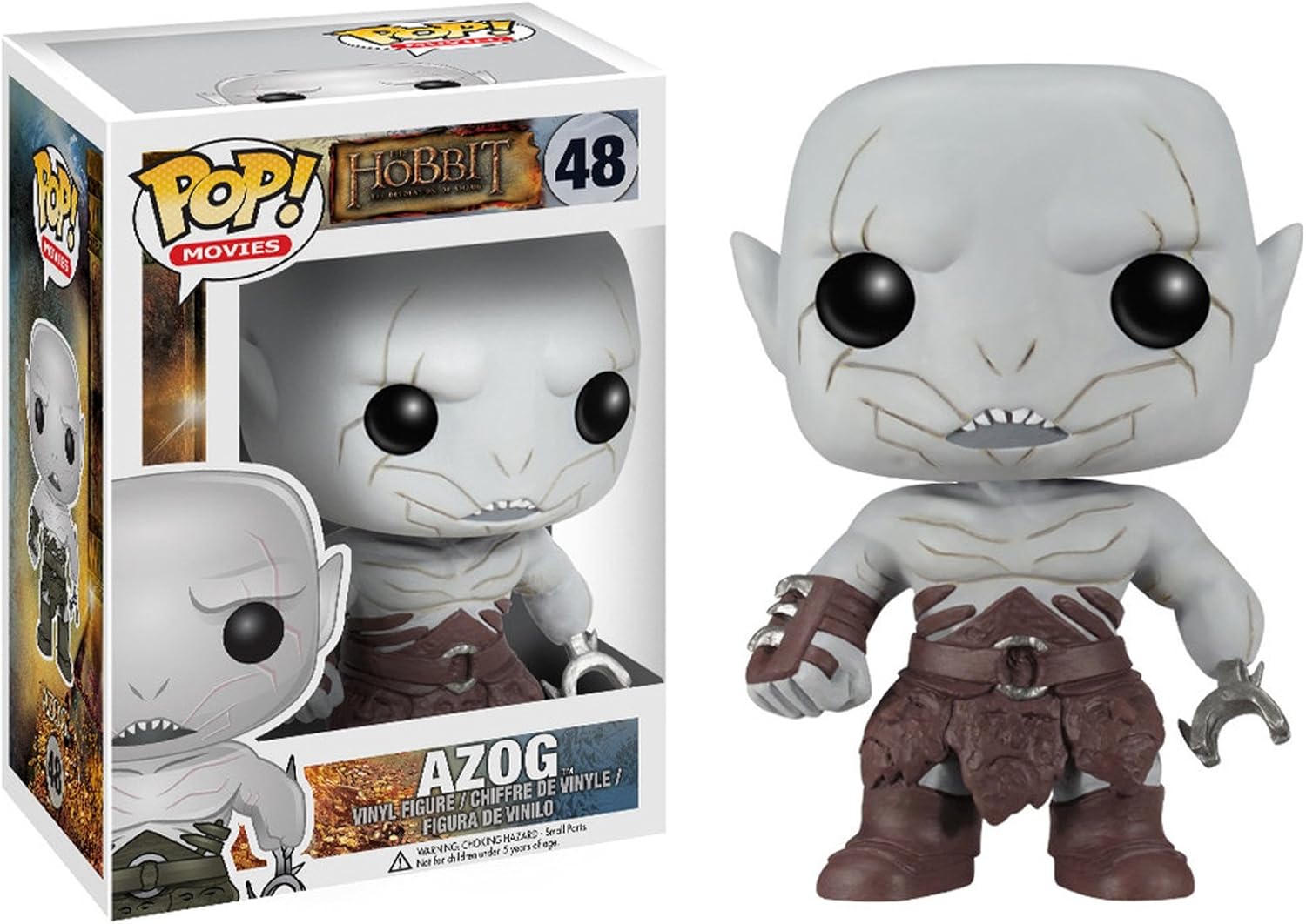 Amazon.com: Funko POP Movies: Hobbit 2 Azog Action Figure : Toys & Games