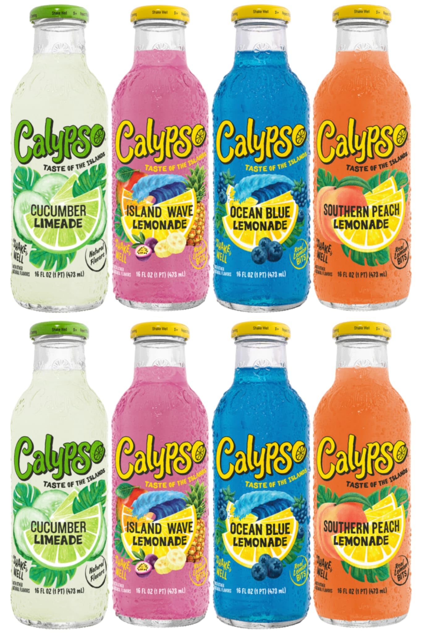 Amazon.com: Limonadas Calypso hechas con frutas reales y sabores ...
