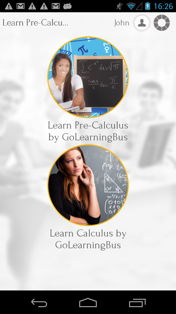 Learn Pre-Calculus and Calculus by GoLearningBus - App on Amazon Appstore