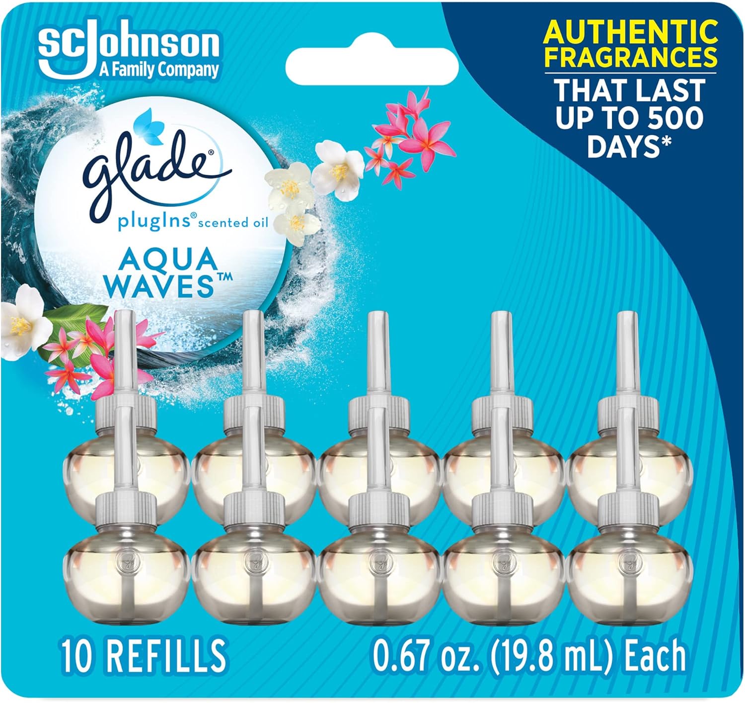 Amazon.com: Glade PlugIns Refills Air Freshener, Scented and Essential ...