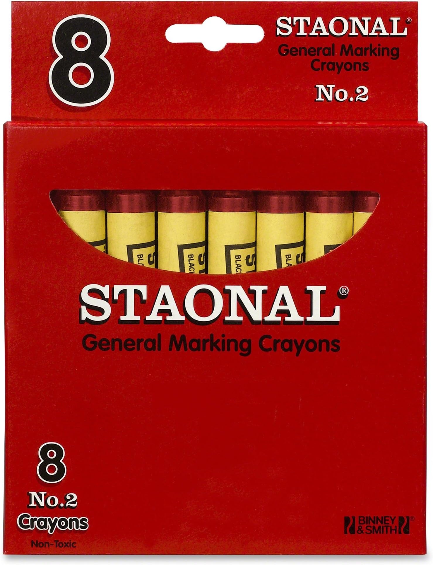 Amazon.com: Crayola Crayons, Red, Single Color Crayon Refill, 12 Count ...