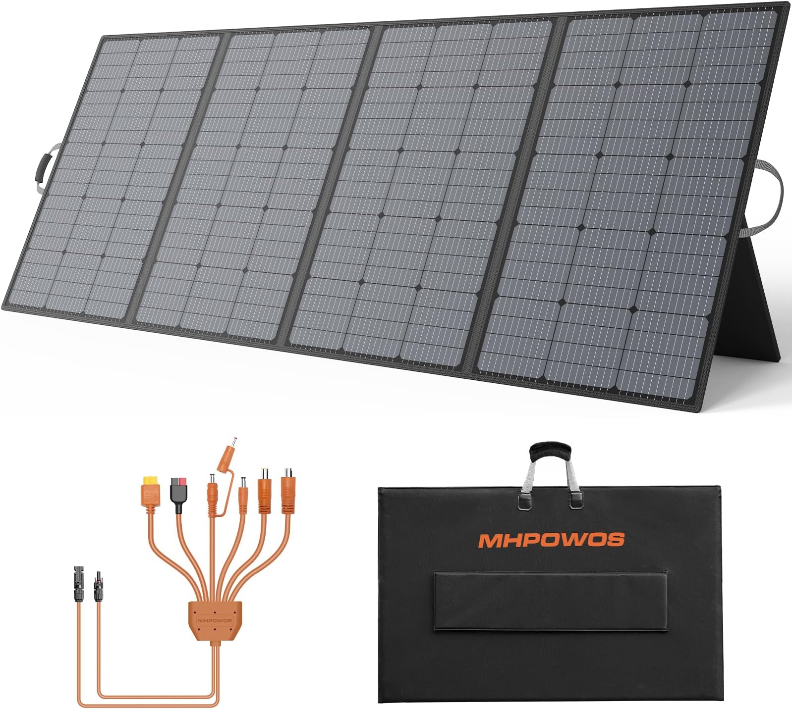 Amazon.com : ALLPOWERS SP039 600W Monocrystalline Portable Solar Panel ...