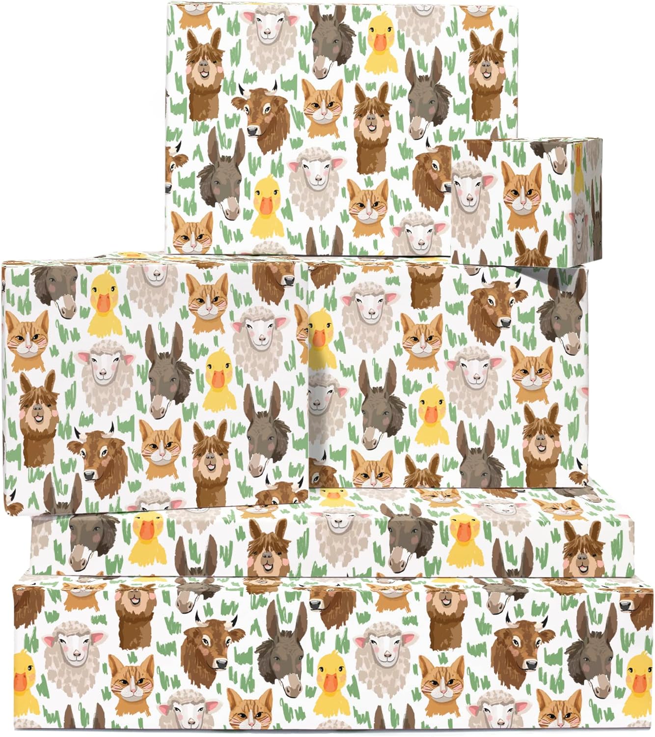 Amazon.com: CENTRAL 23 Gift Wrapping Paper For Kids - 6 Sheets Gift ...