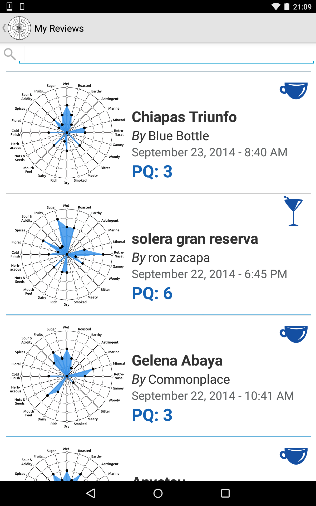 Gastrograph Review - Application sur Amazon Appstore