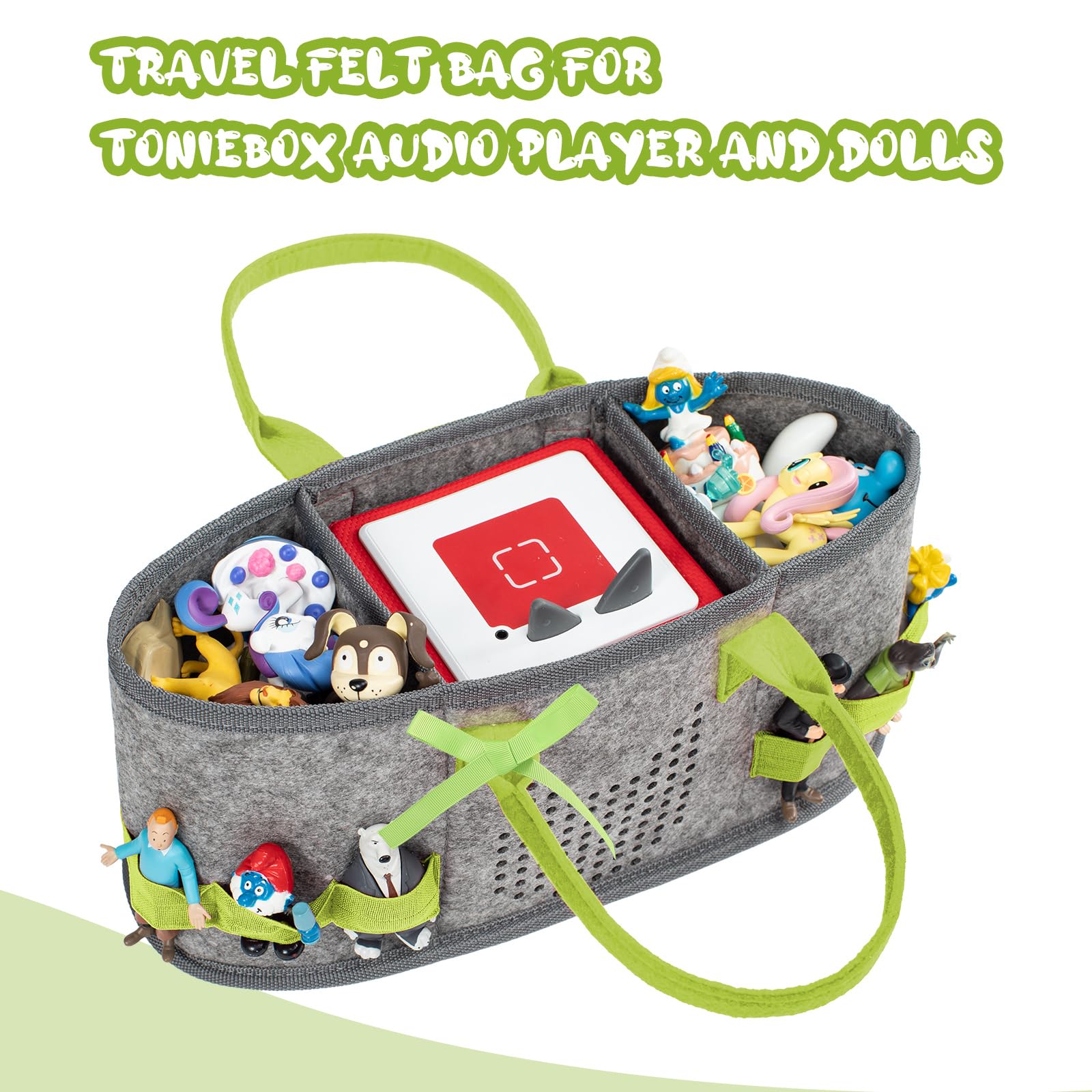 Snapklik.com : SFYBYHEART Upgraded Felt Carrying Case For Toniebox ...