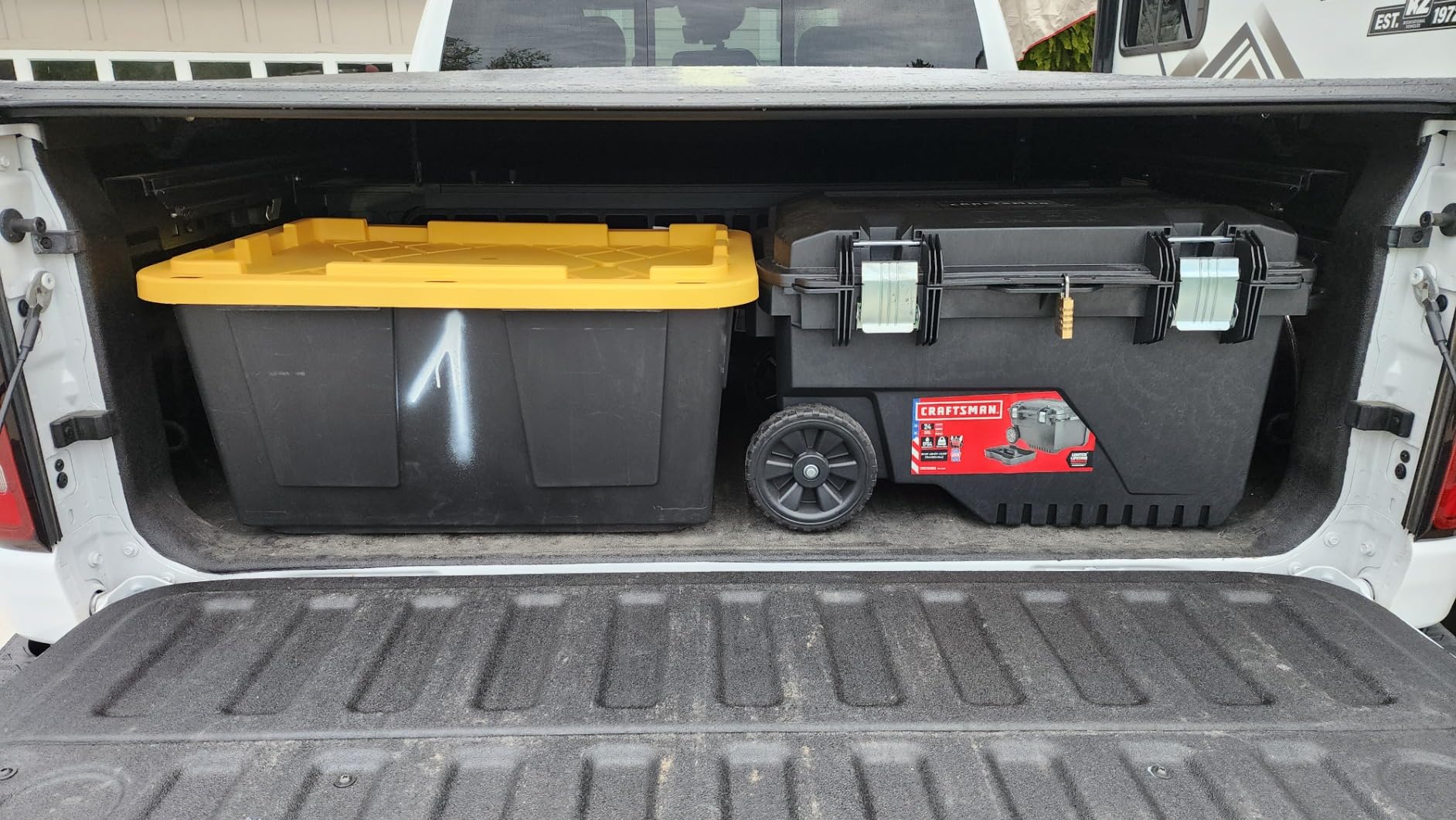$14/mo - Finance CRAFTSMAN 29-in. Rolling Tool Box with Wheels, Black ...