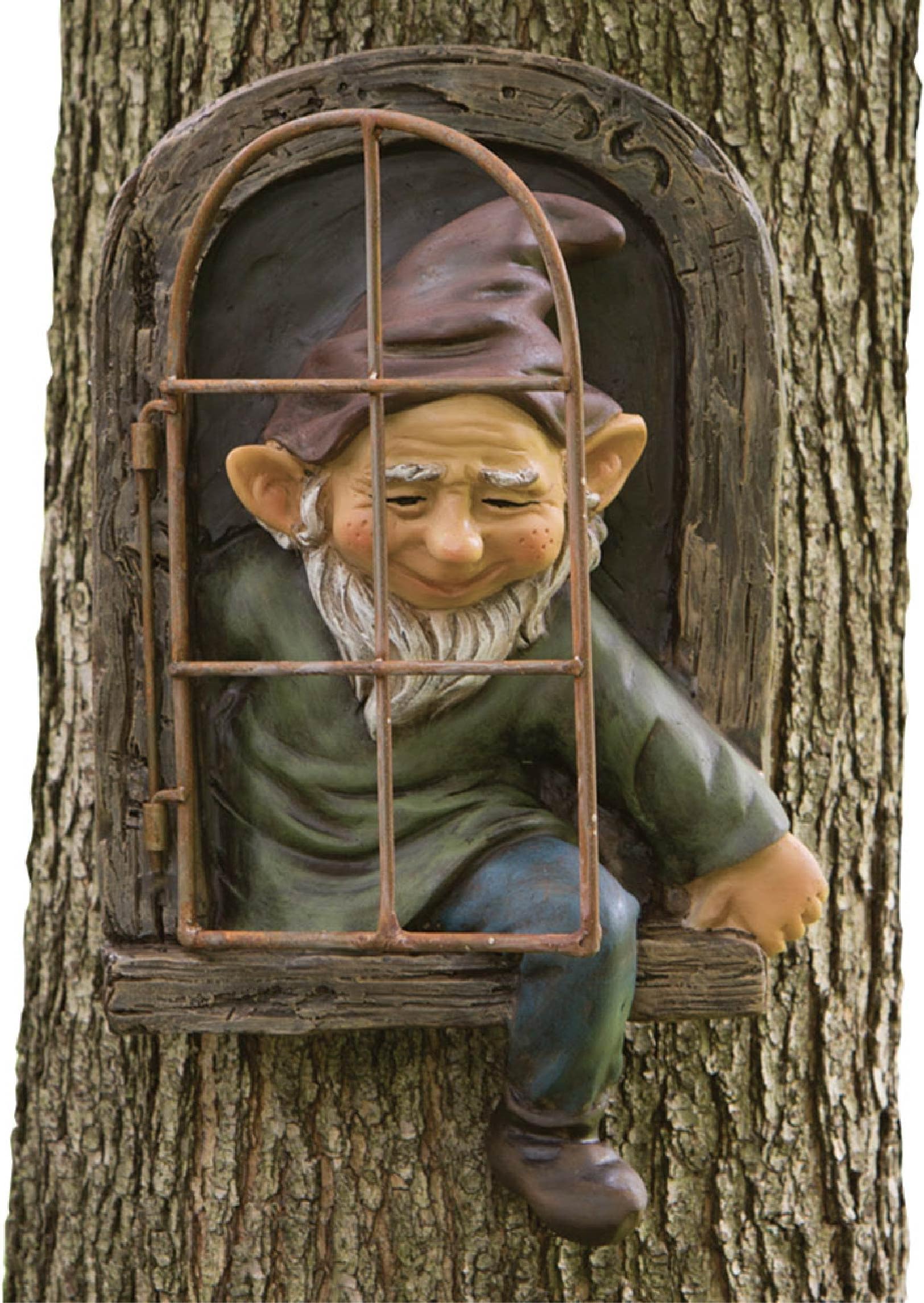 Amazon.com: Bits and Pieces - 'Owl Face' Tree Hugger - Yard Decoration ...