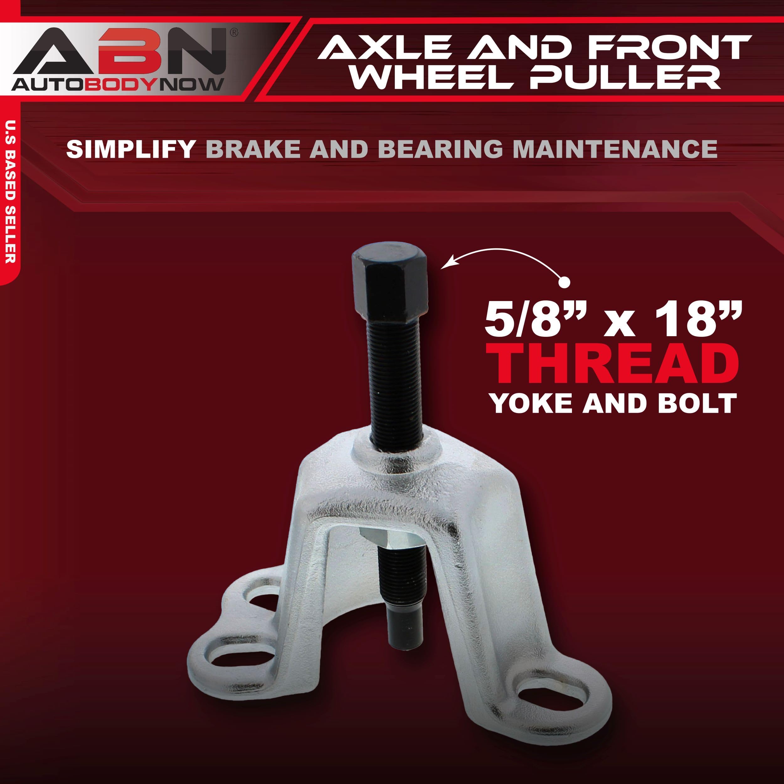 Snapklik.com : Axle & Front Wheel Hub Puller Flange Type Tool 3-3/4 To ...