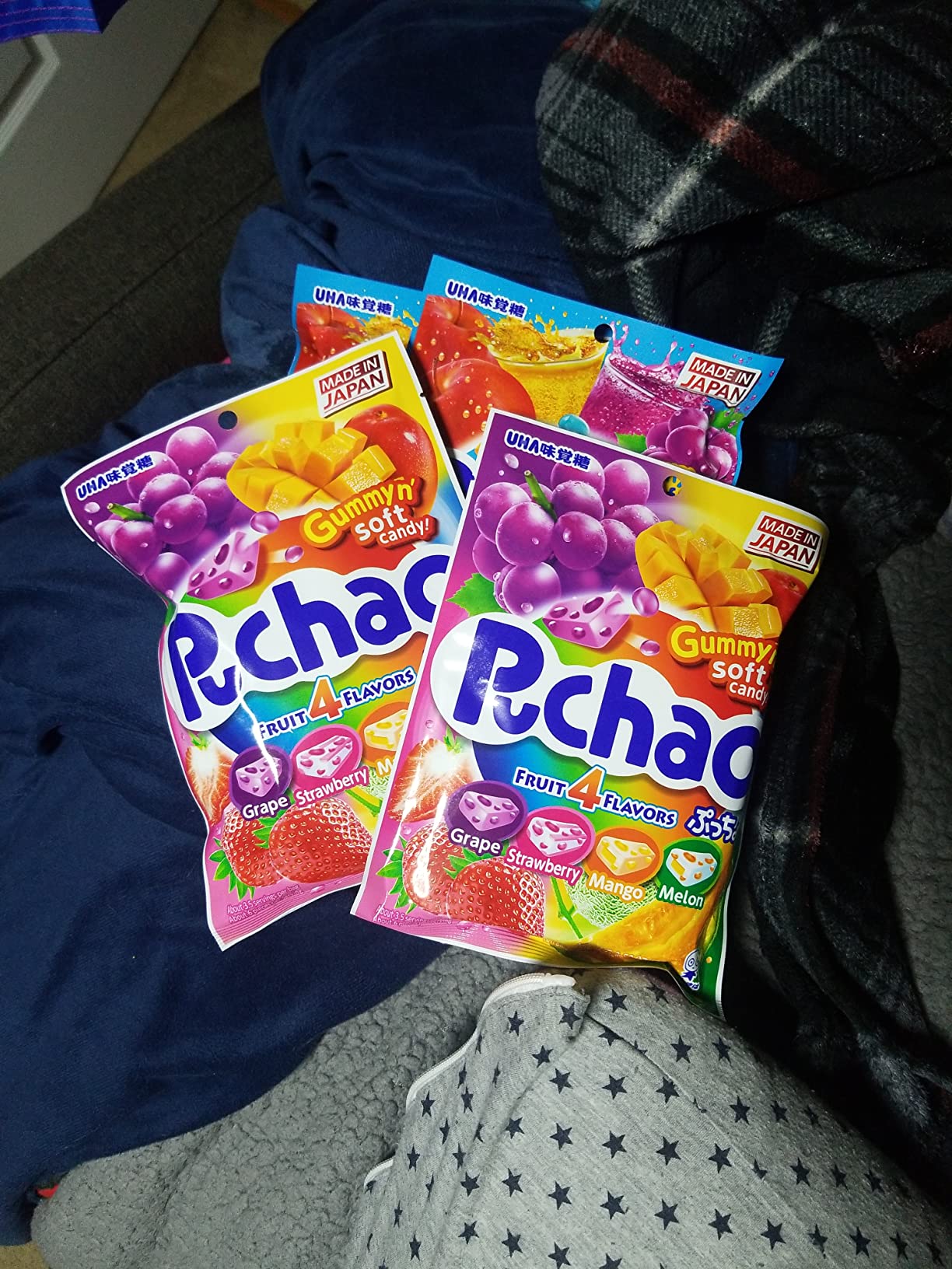 Amazon.com : Puchao Gummy n' Soft Candy, Cola, Ramune Soda, and 4 ...