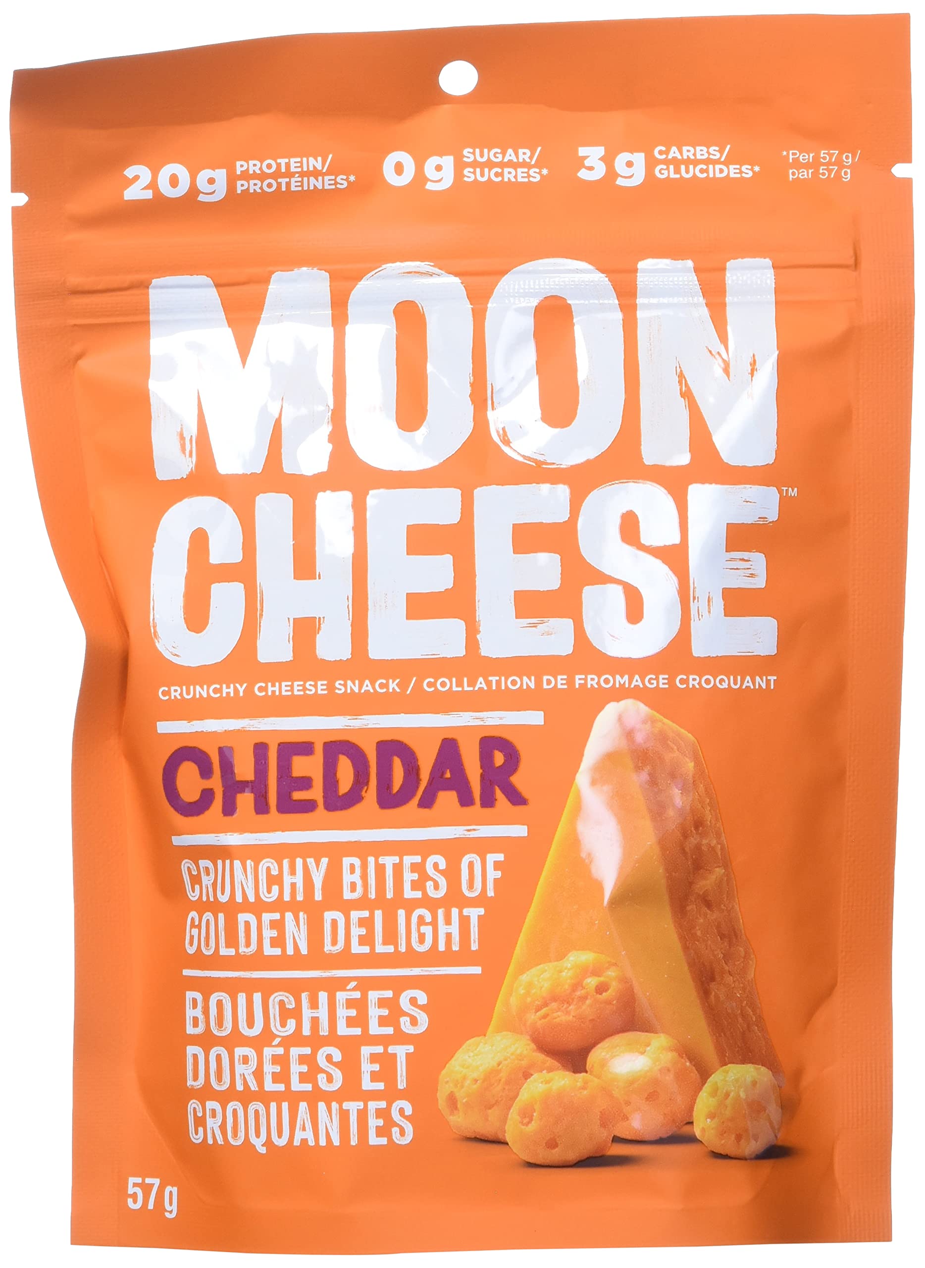 MOON CHEESE Cheddar Cheese, 57g (1 Pack) : Amazon.ca: Grocery & Gourmet ...