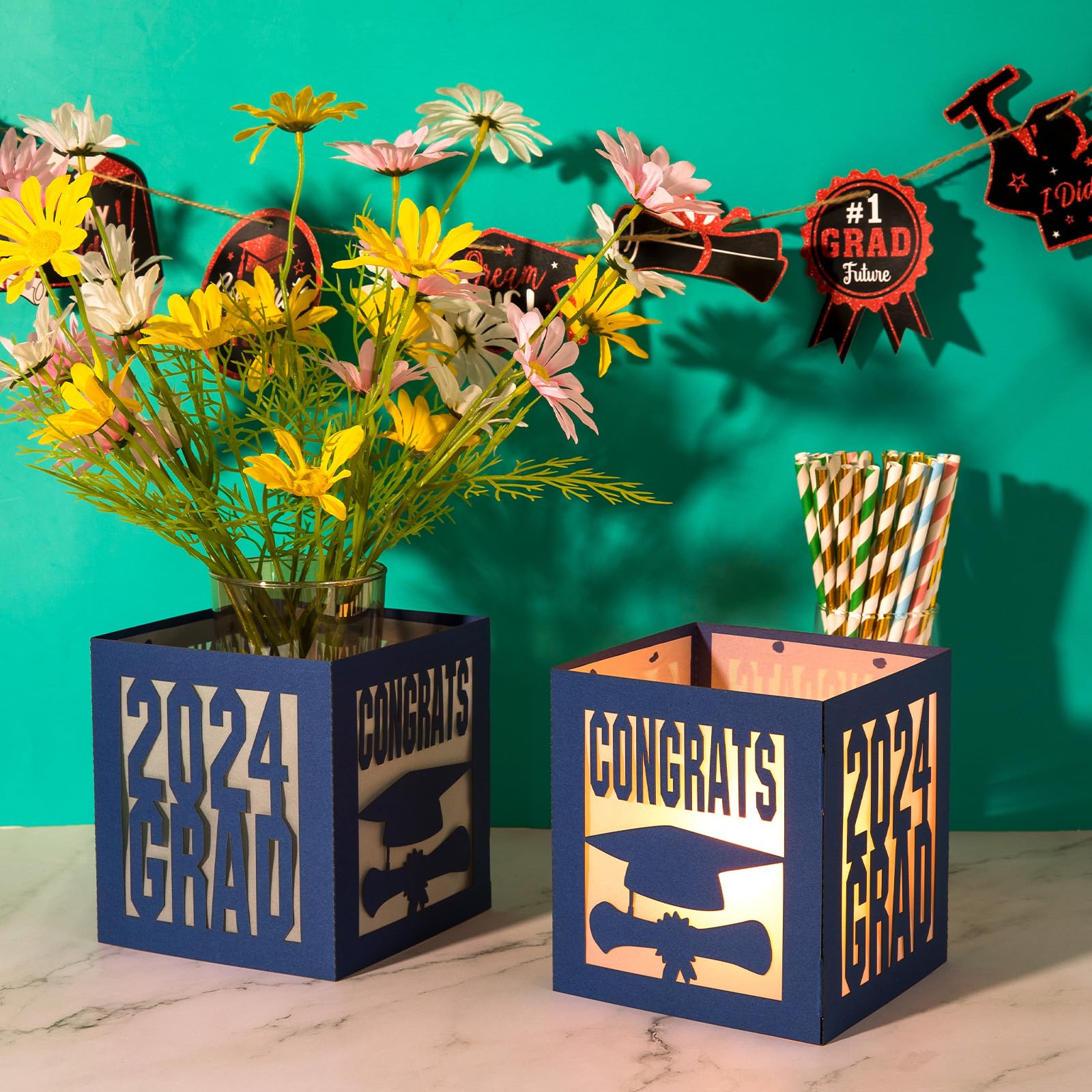 Snapklik.com : 2024 Graduation Centerpiece, Class Of 2024 Graduation ...