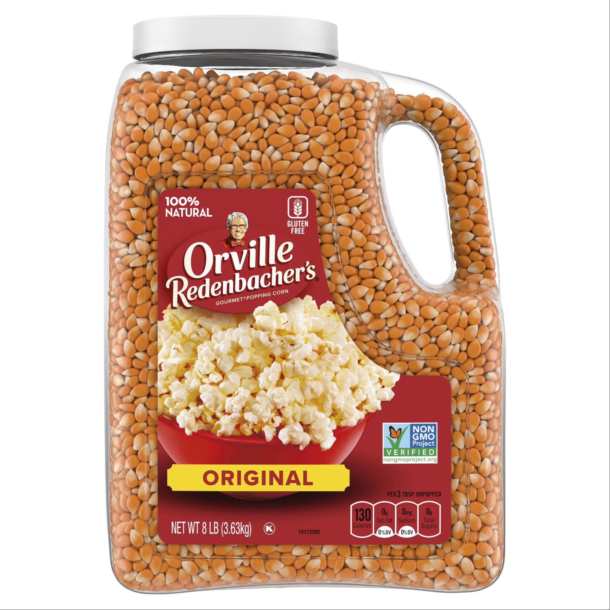 Orville Redenbacher's Gourmet Popcorn Kernels, Original Yellow, 5 lb ...