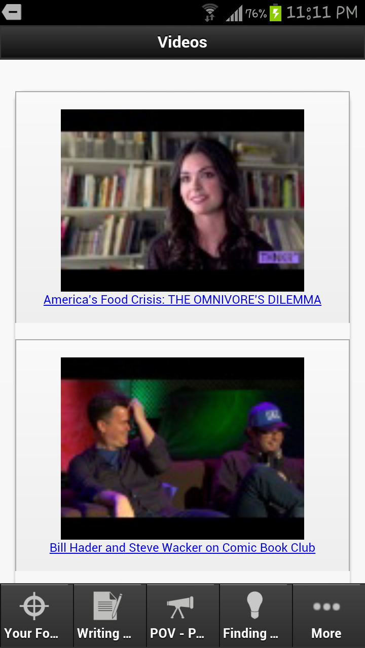 Writing a Book - App on Amazon Appstore